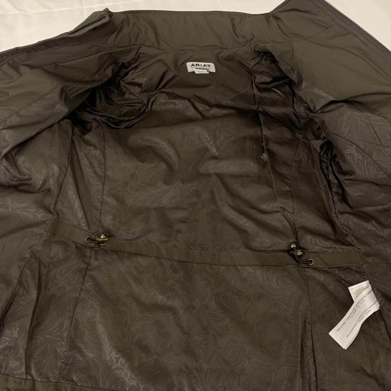 brown Ariat jacket size S been worn a couple of... - Depop