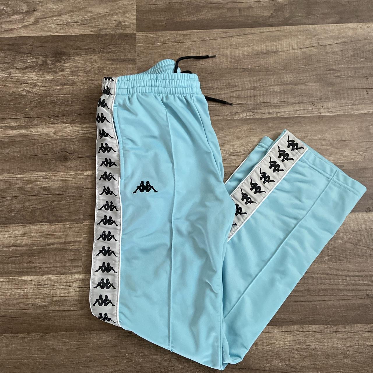 Light blue Kappa Pants! Size: Medium Condition:... - Depop