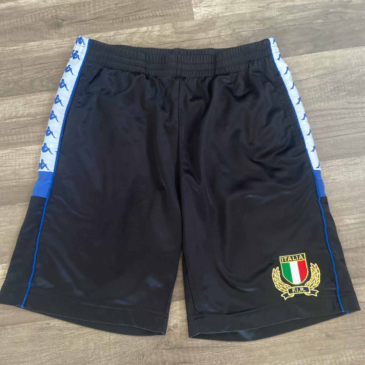 og Kappa Shorts “Italia” with pockets Size:... - Depop