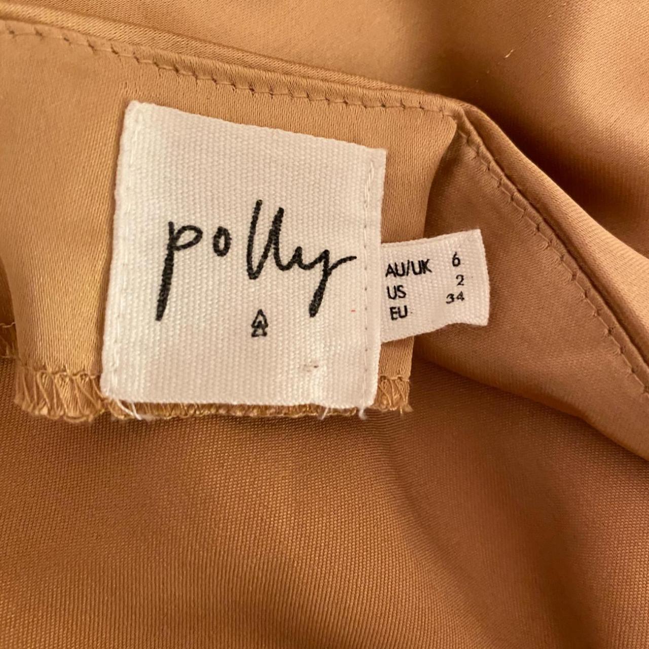 princess polly size 6 champagne satin... - Depop