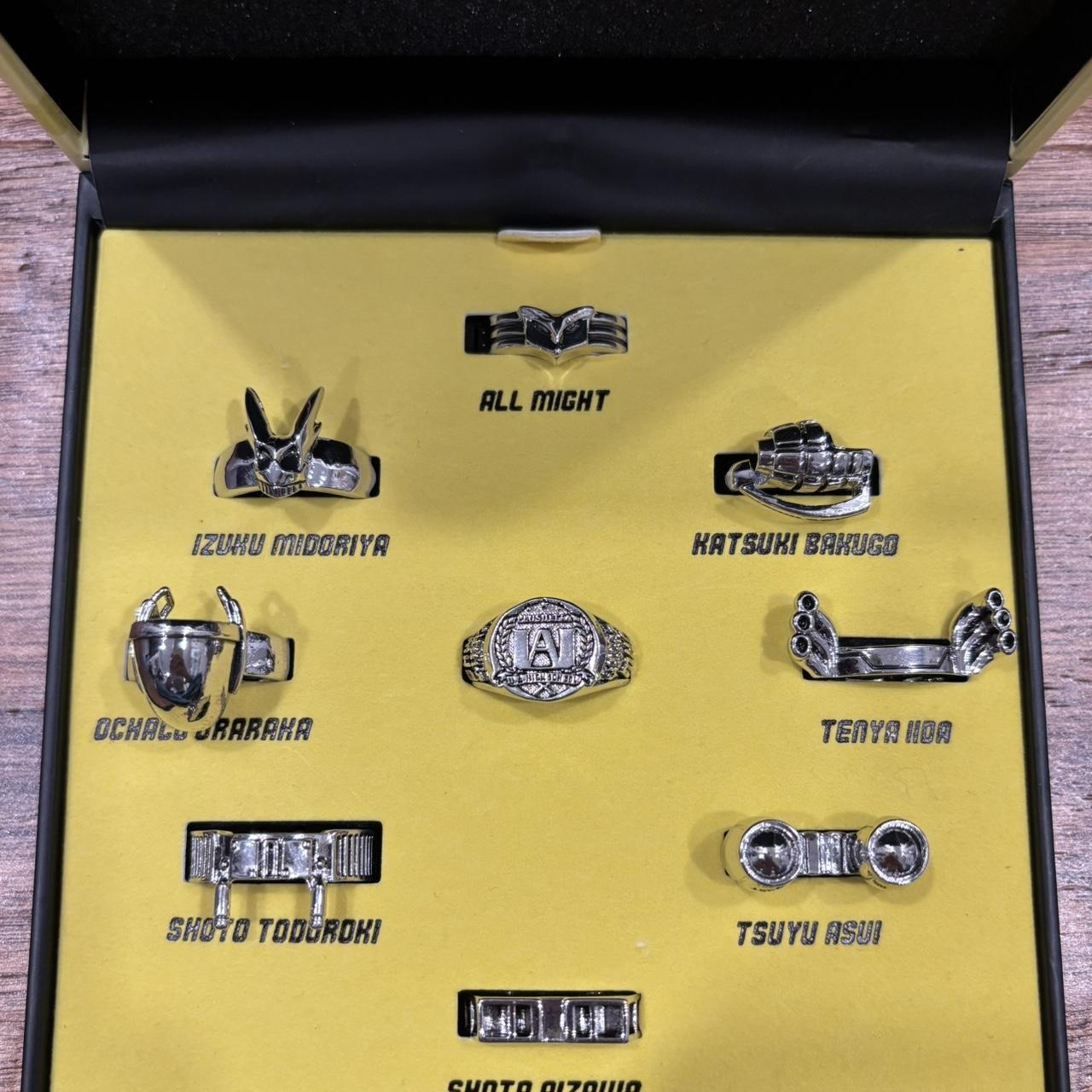My Hero Academia collectible ring set #MHA... | Depop