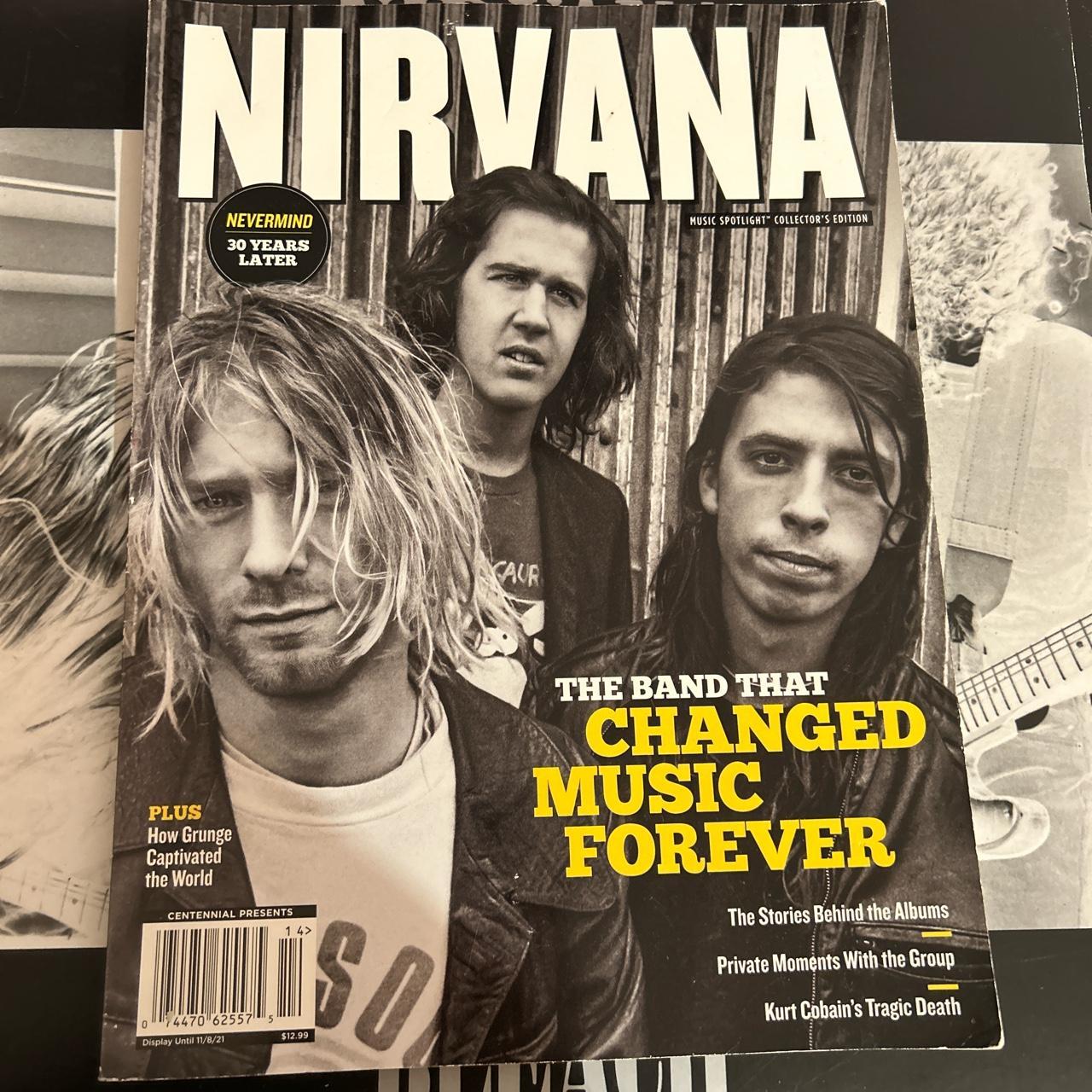 Nirvana story/magazine {behind the scenes} #Nirvana... - Depop