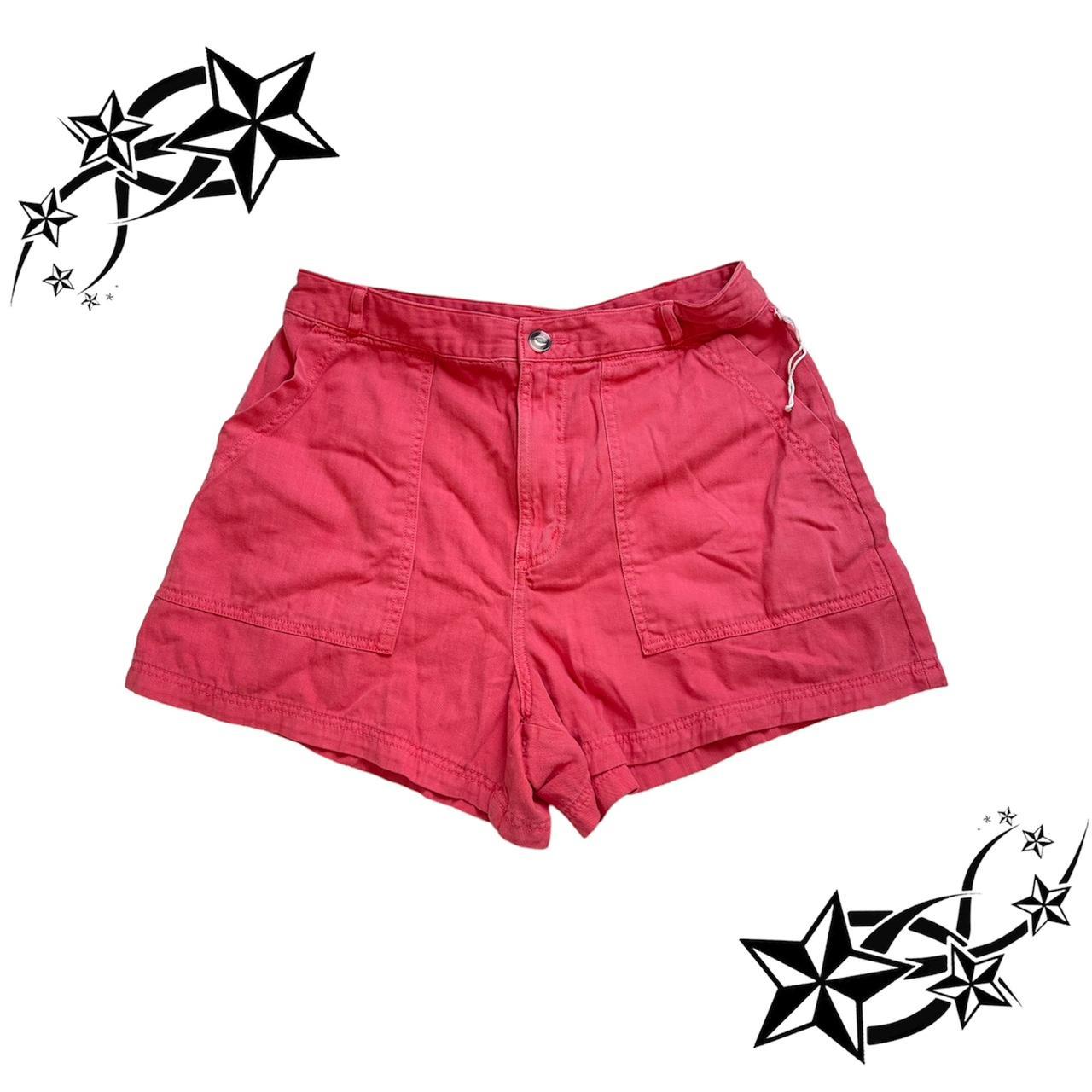 Cute Pink Shorts!!🌺 Perfect for summer! In perfect... - Depop