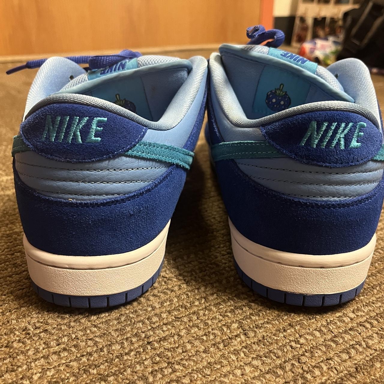 Nike SB dunk low Blue raspberry Not sure on... - Depop
