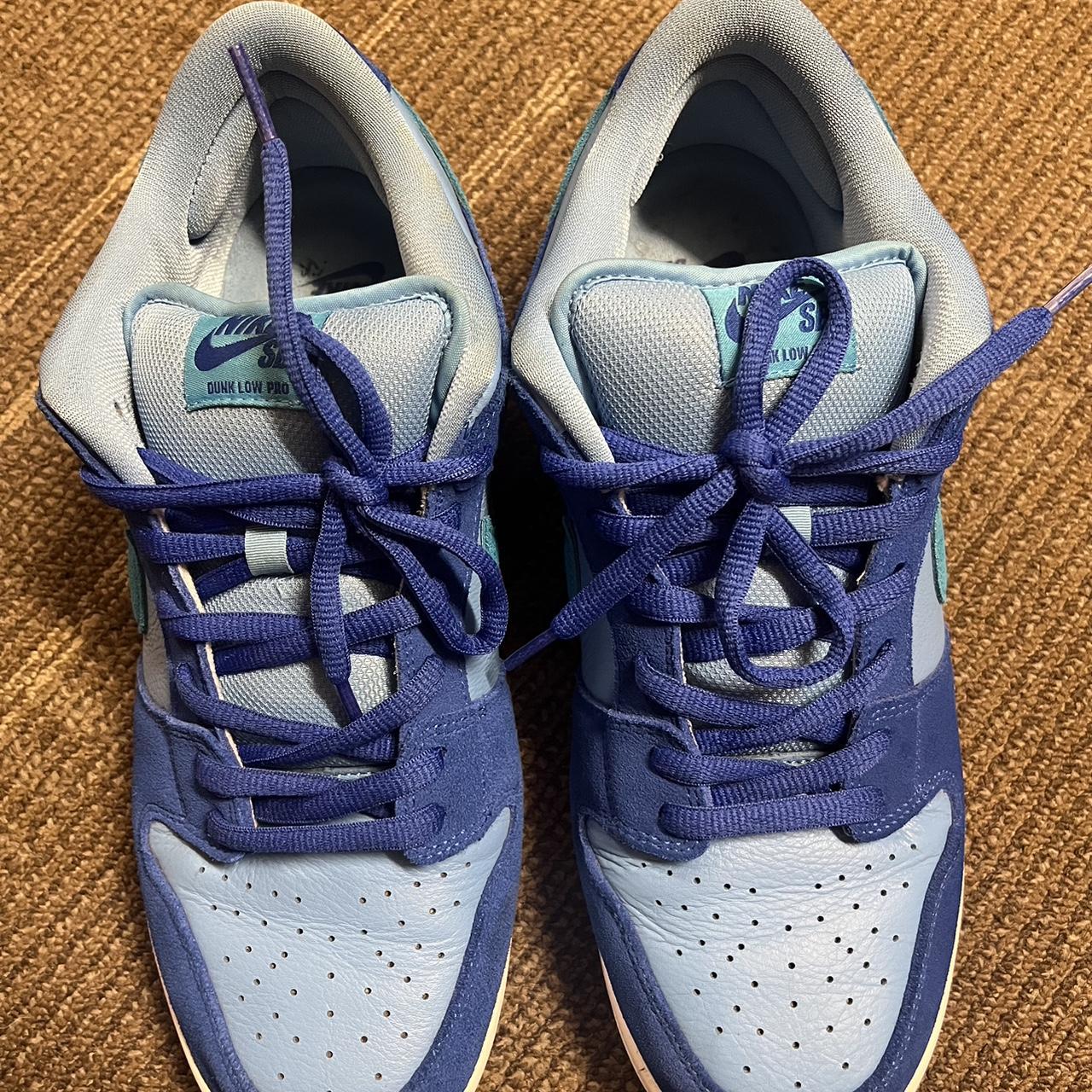 Nike SB dunk low Blue raspberry Not sure on... - Depop