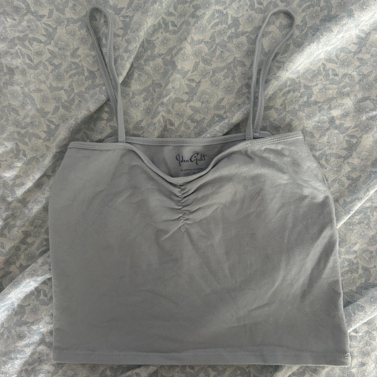 Brandy Melville Faye Tank Light Blue | Depop