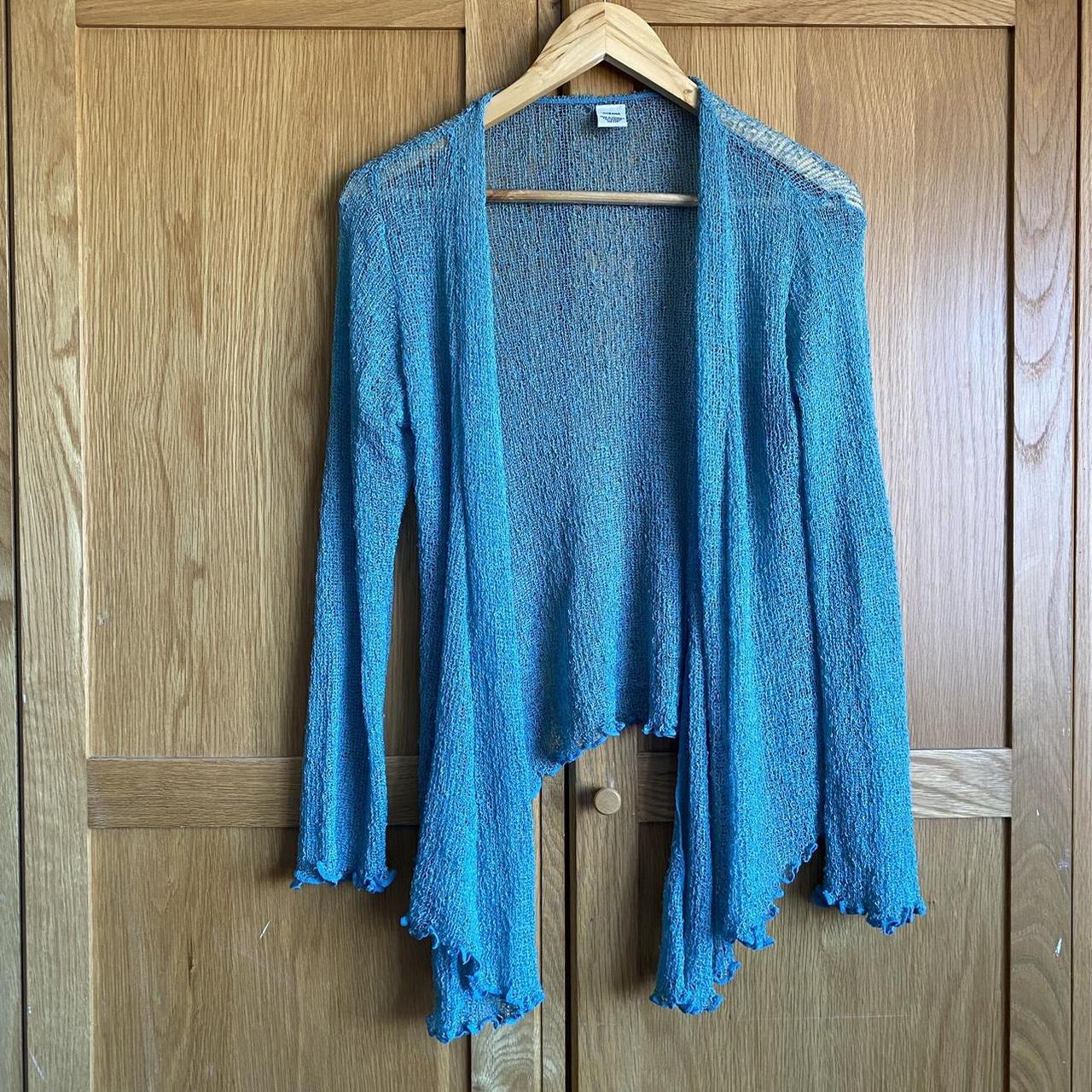Women's Blue Cardigan | Depop