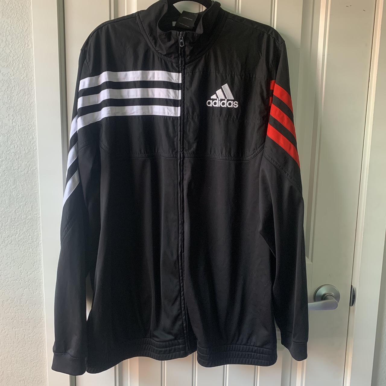 Adidas sportswear jacket men’s size XL Excellent... - Depop