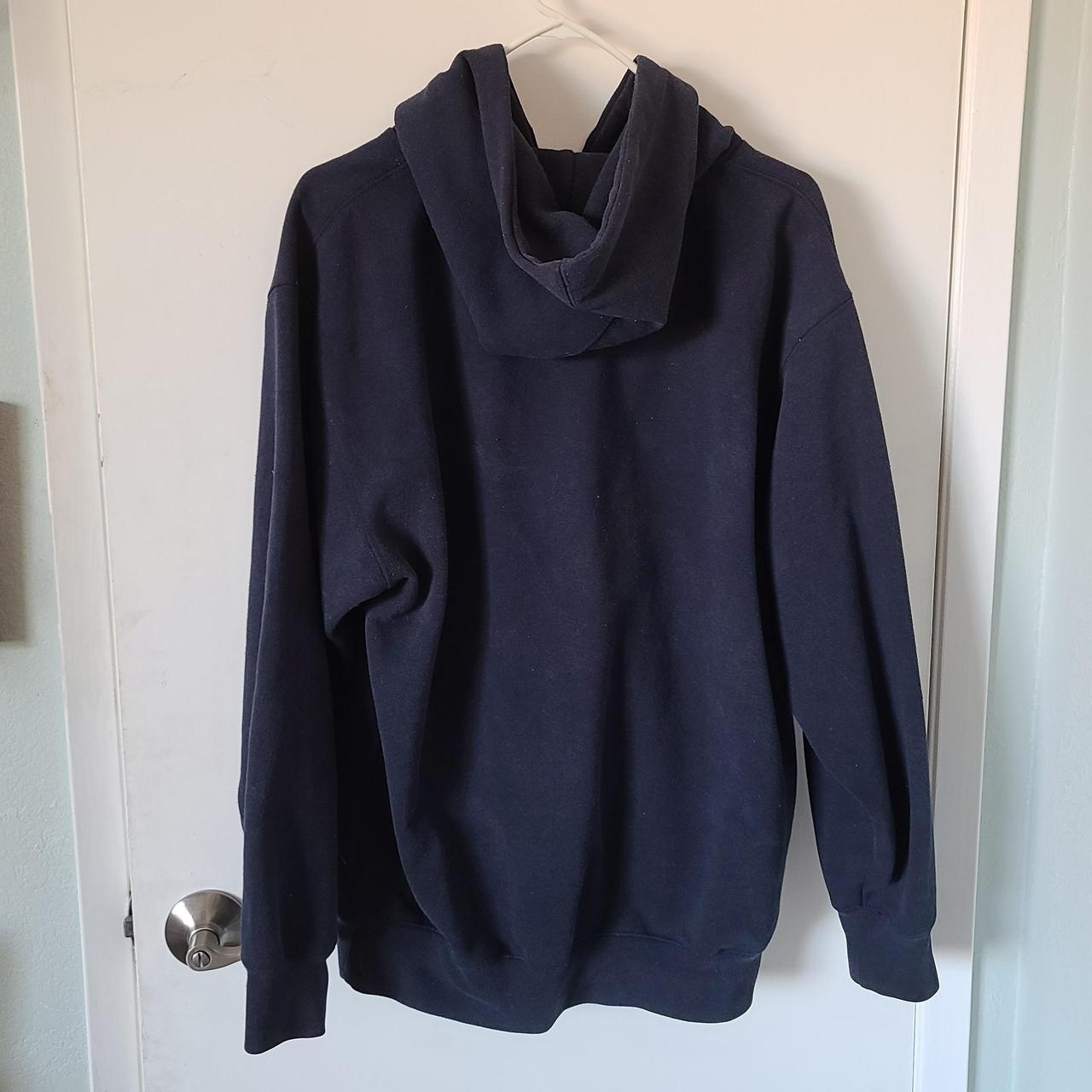 Pro Club Navy Blue Hoodie Size Medium Heavy... - Depop