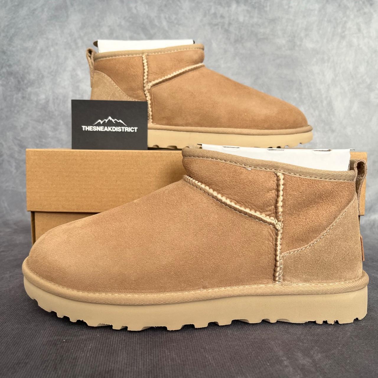 UGG CLASSIC ULTRA MINI SAND BRAND NEW PM... | Depop