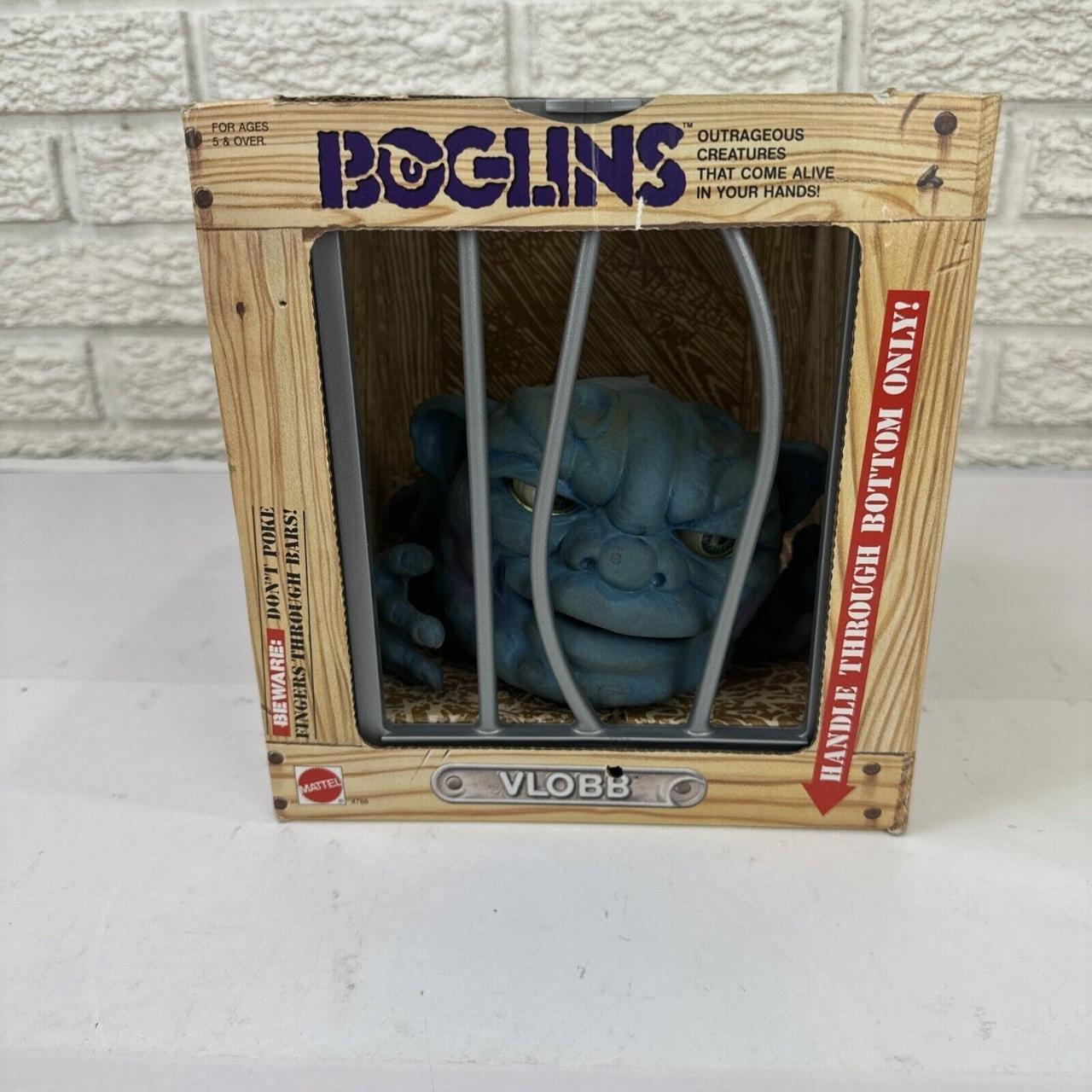 Vintage 1987 Mattel Brand Boglins 'Vlobb' Creature... - Depop