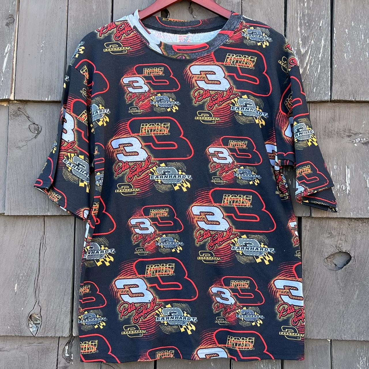 VTG- Dale Earnhardt T-Shirt Wrap Around T Made in... - Depop