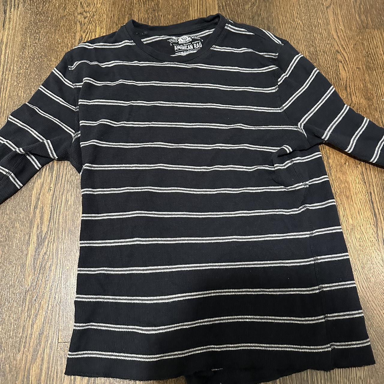 American rag long sleeve Size L but not oversized... - Depop