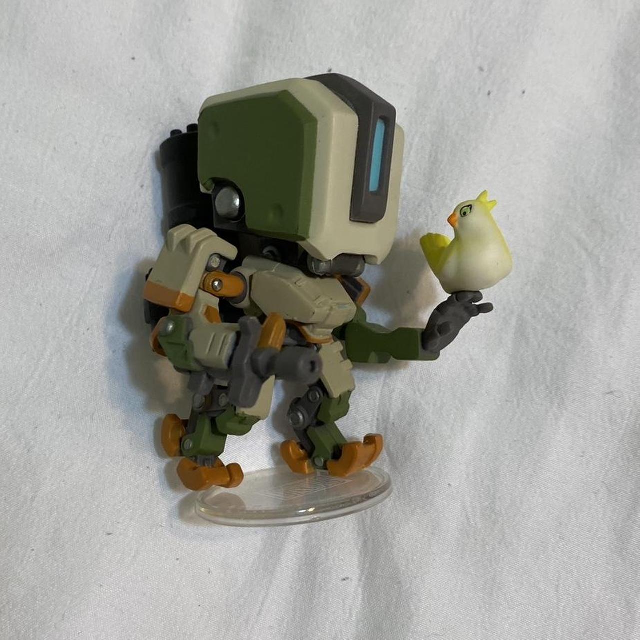 Overwatch Bastion mini figure cute but deadly Open... - Depop