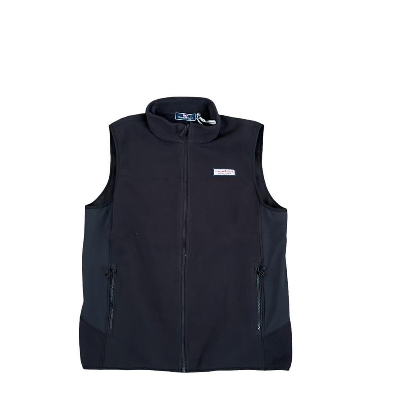 Vineyard Vines Mens Fleece Vest New Size- M Color-... - Depop
