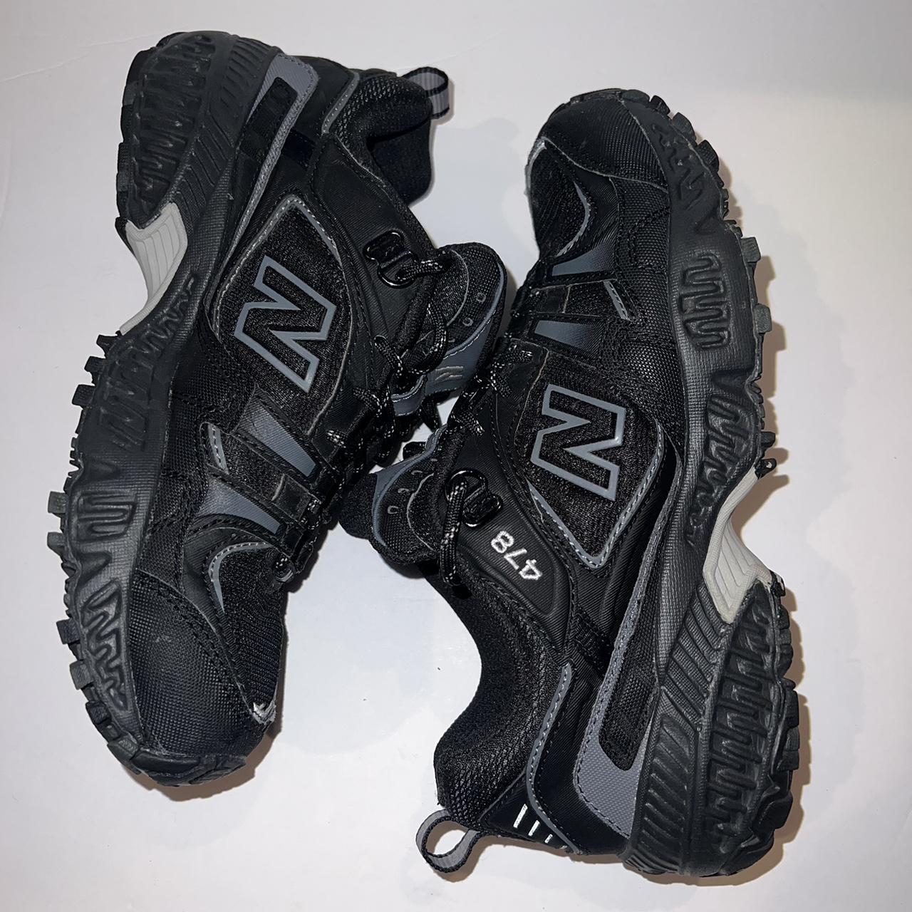 New Balance 478 Black Mens Size 8 Outdoor Hiking All... - Depop