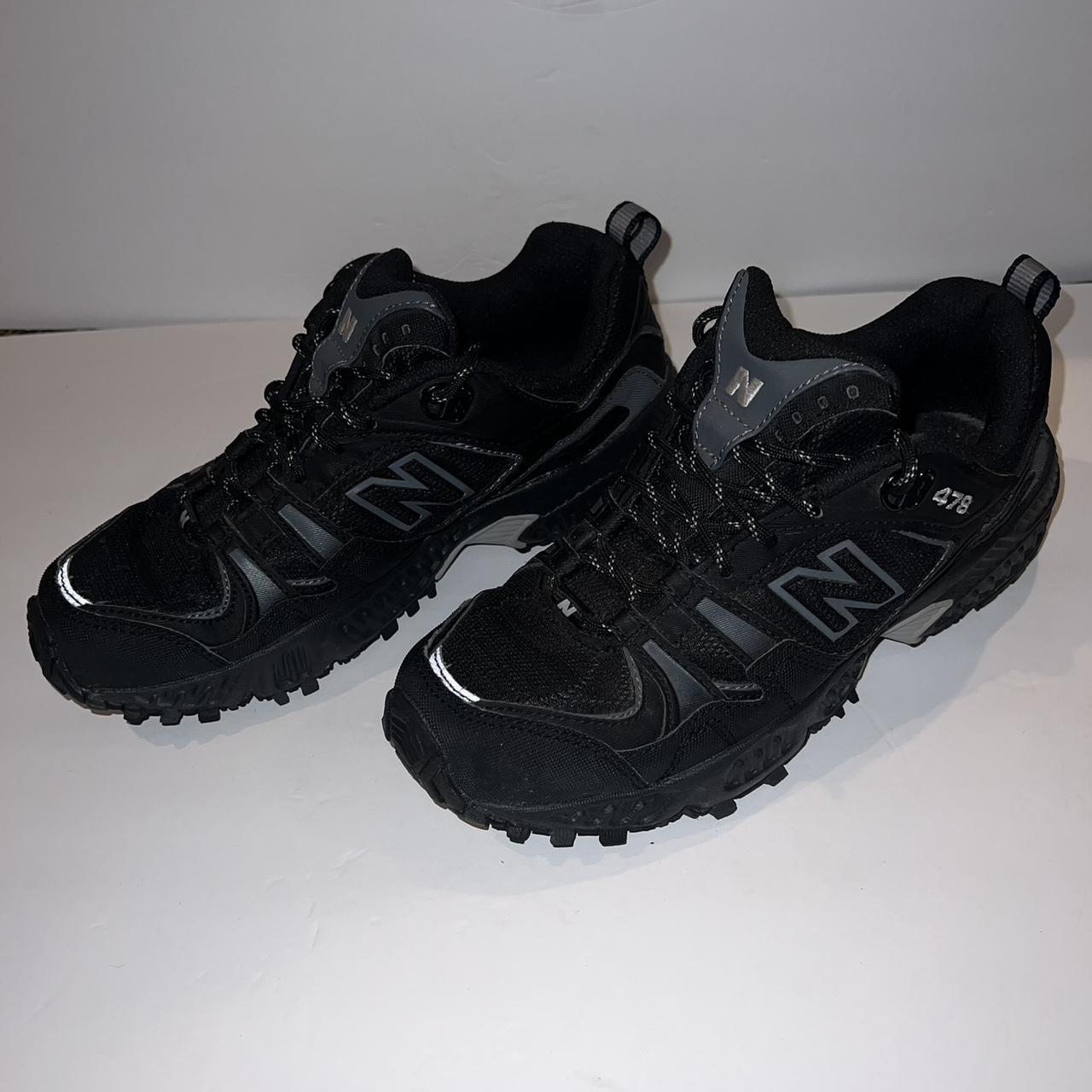 New Balance 478 Black Mens Size 8 Outdoor Hiking All... - Depop