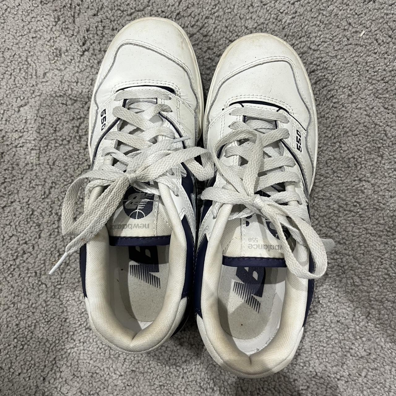 New balence 550 navy Size US WOMENS 8 worn a... | Depop