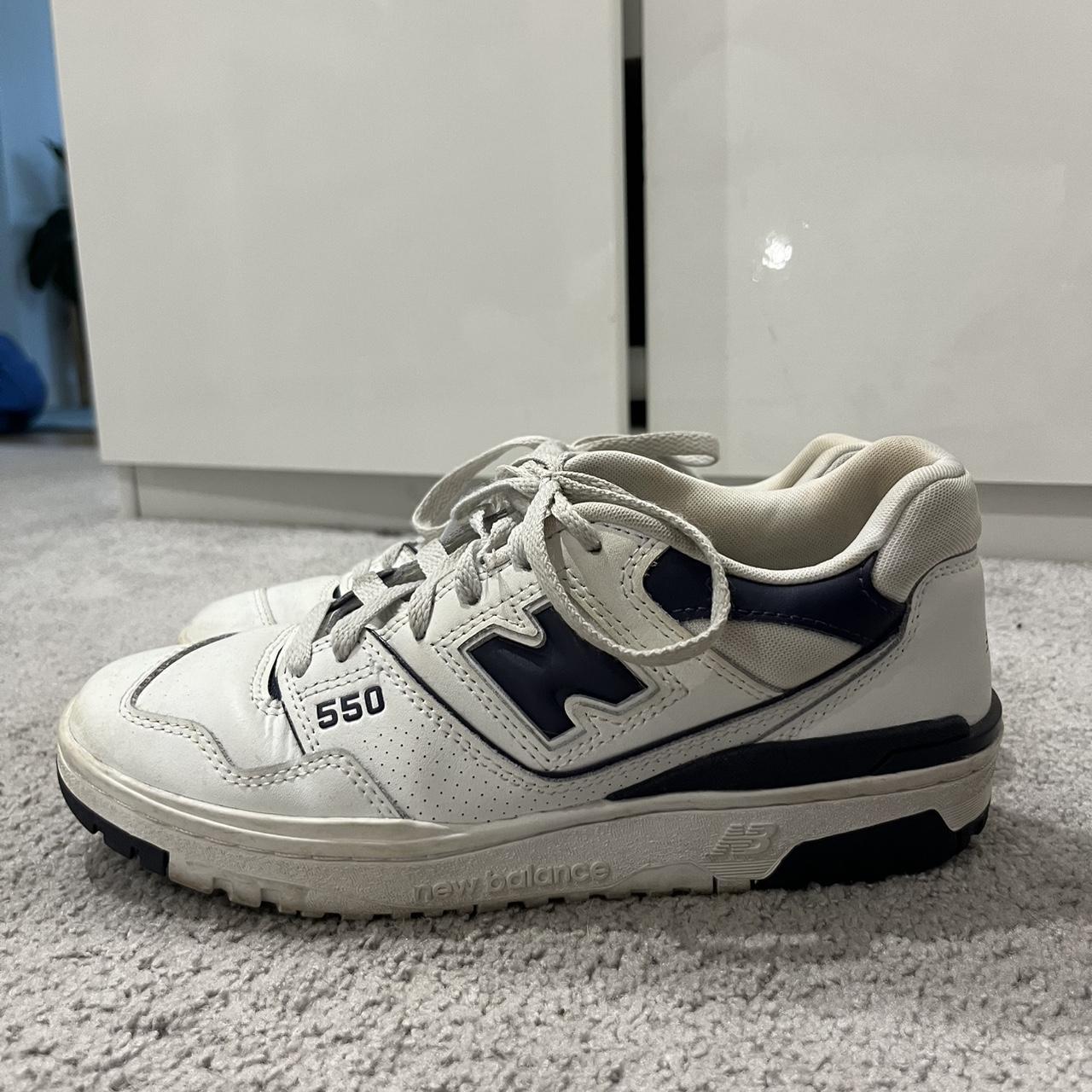 New balence 550 navy Size US WOMENS 8 worn a... | Depop