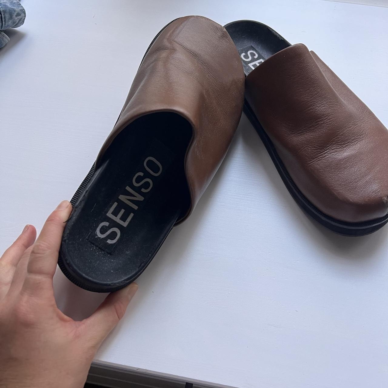 SENSO clogs Leather Worn up to 10 x max Good... - Depop