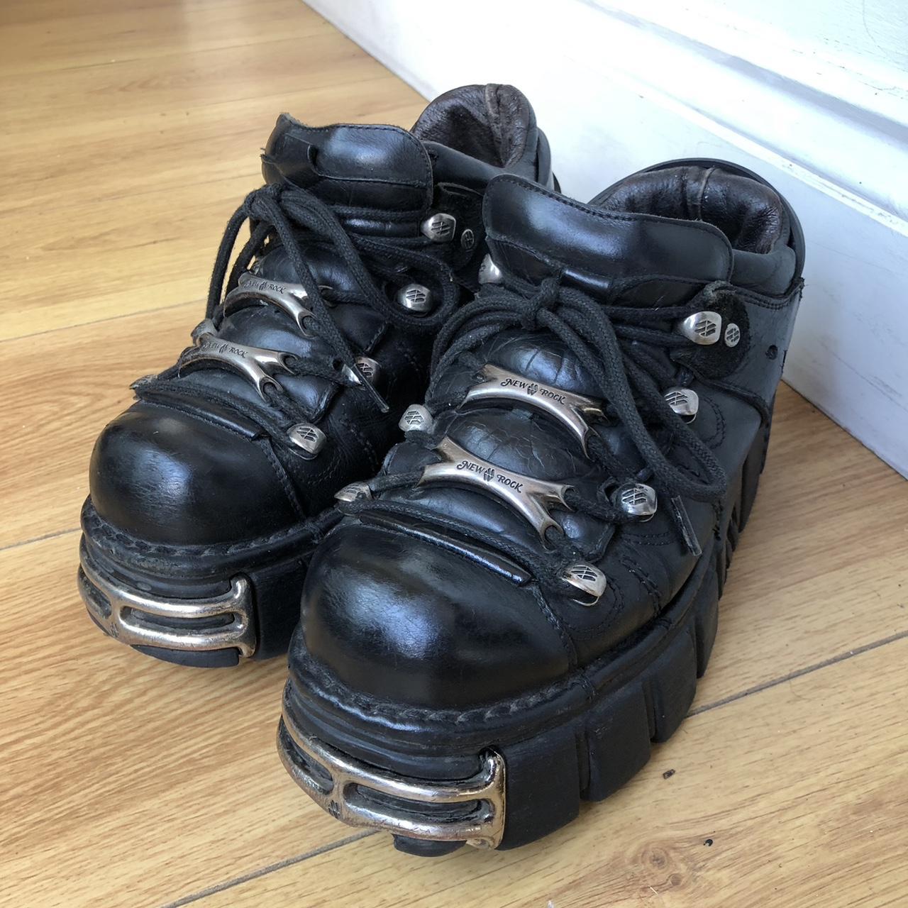 New rock platforms Soles are bended to the... - Depop