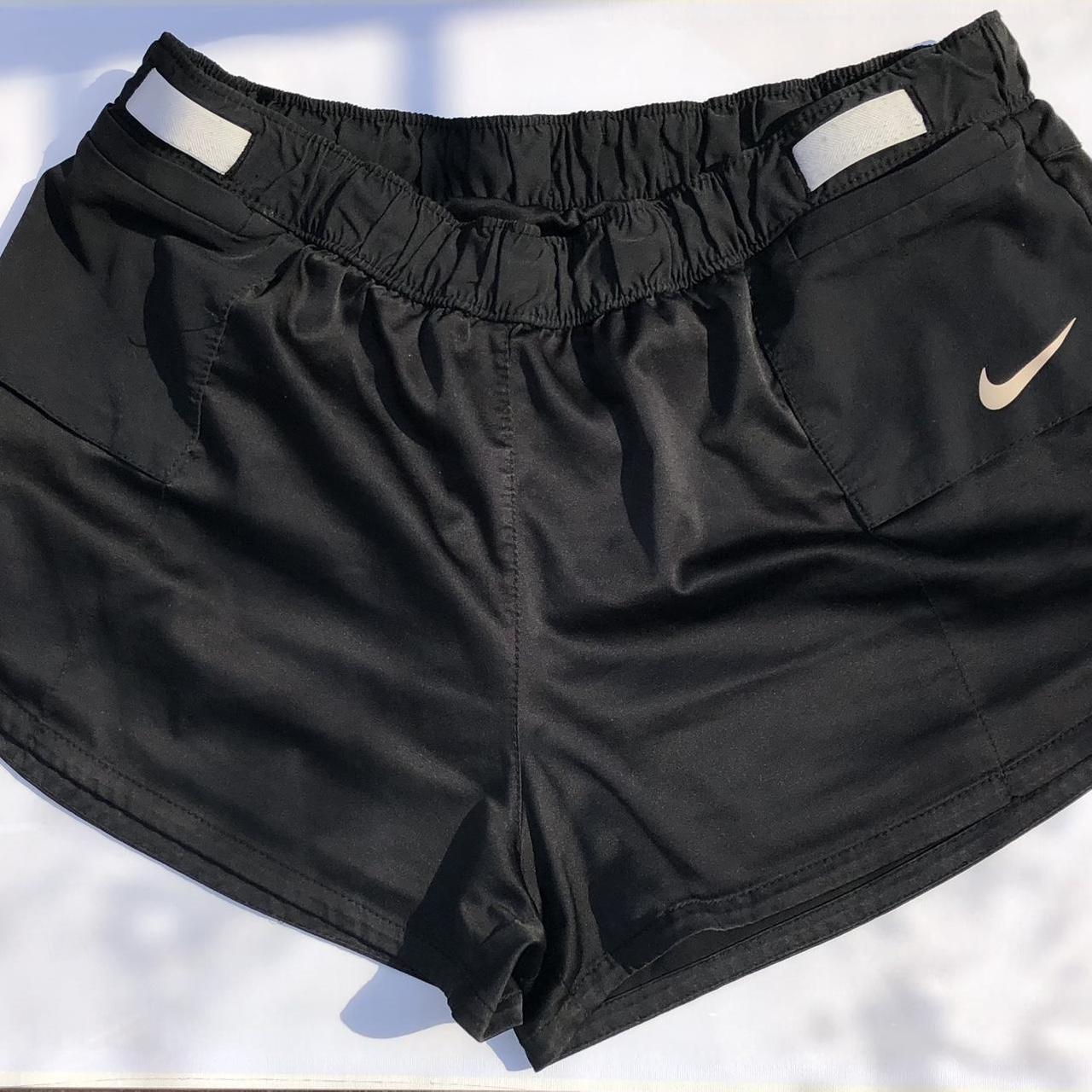 nike running shorts dri-fit Mini shorts, only worn a... - Depop