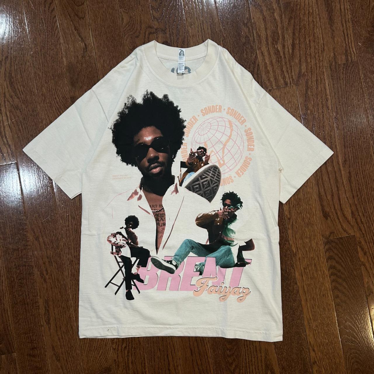 Vintage Custom Brent Faiyaz/Sonder Shirt Size... | Depop