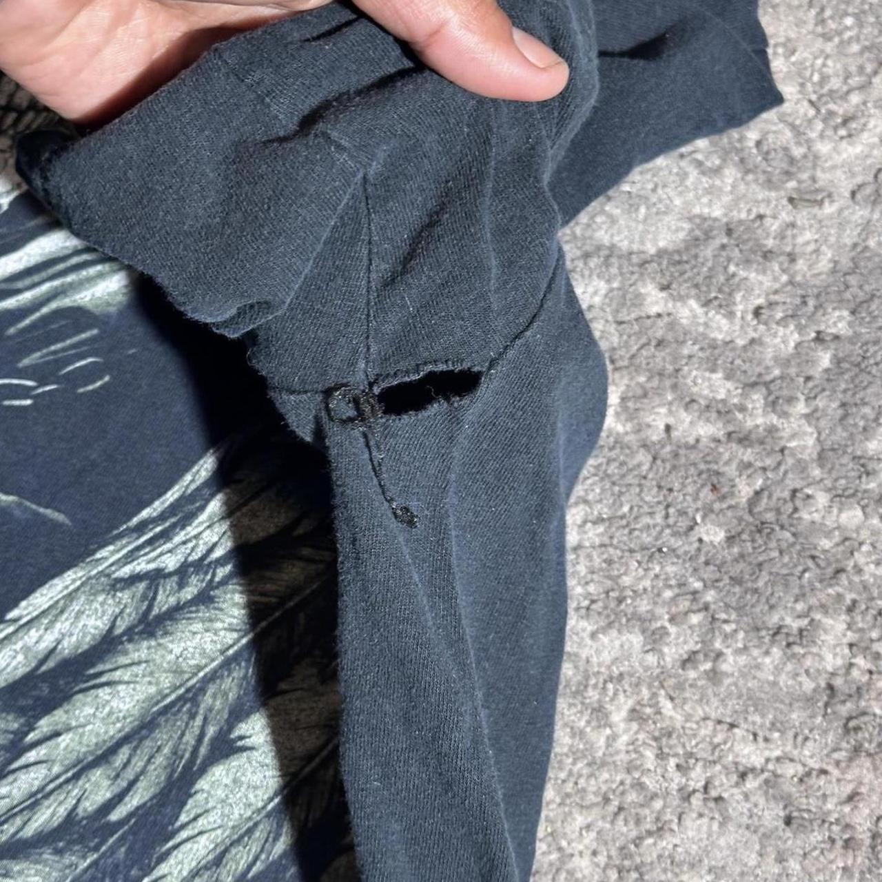 Affliction style Emo shirt 👕🖤🚬 Size large - Depop