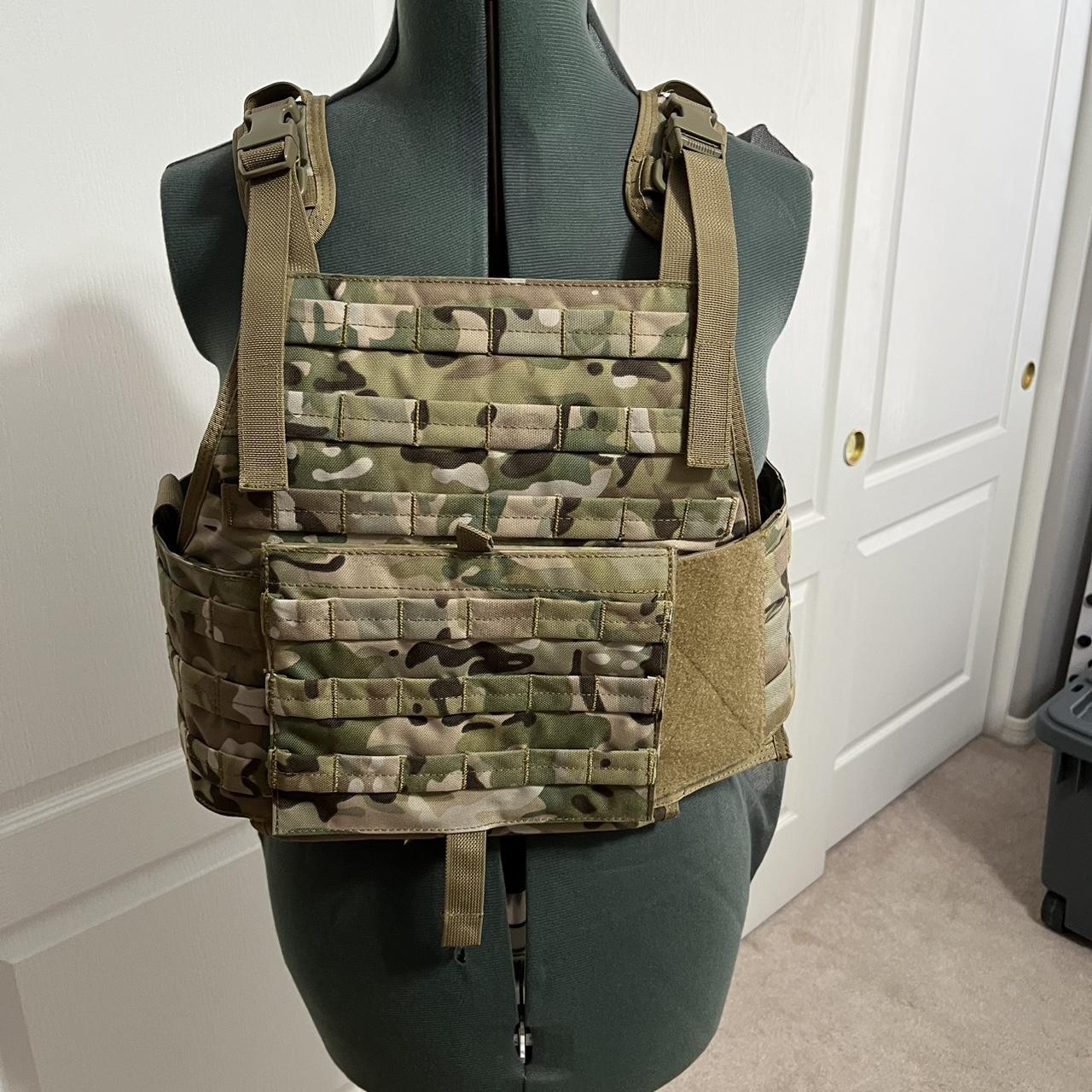 Multicam chest rig several options to carry items... | Depop