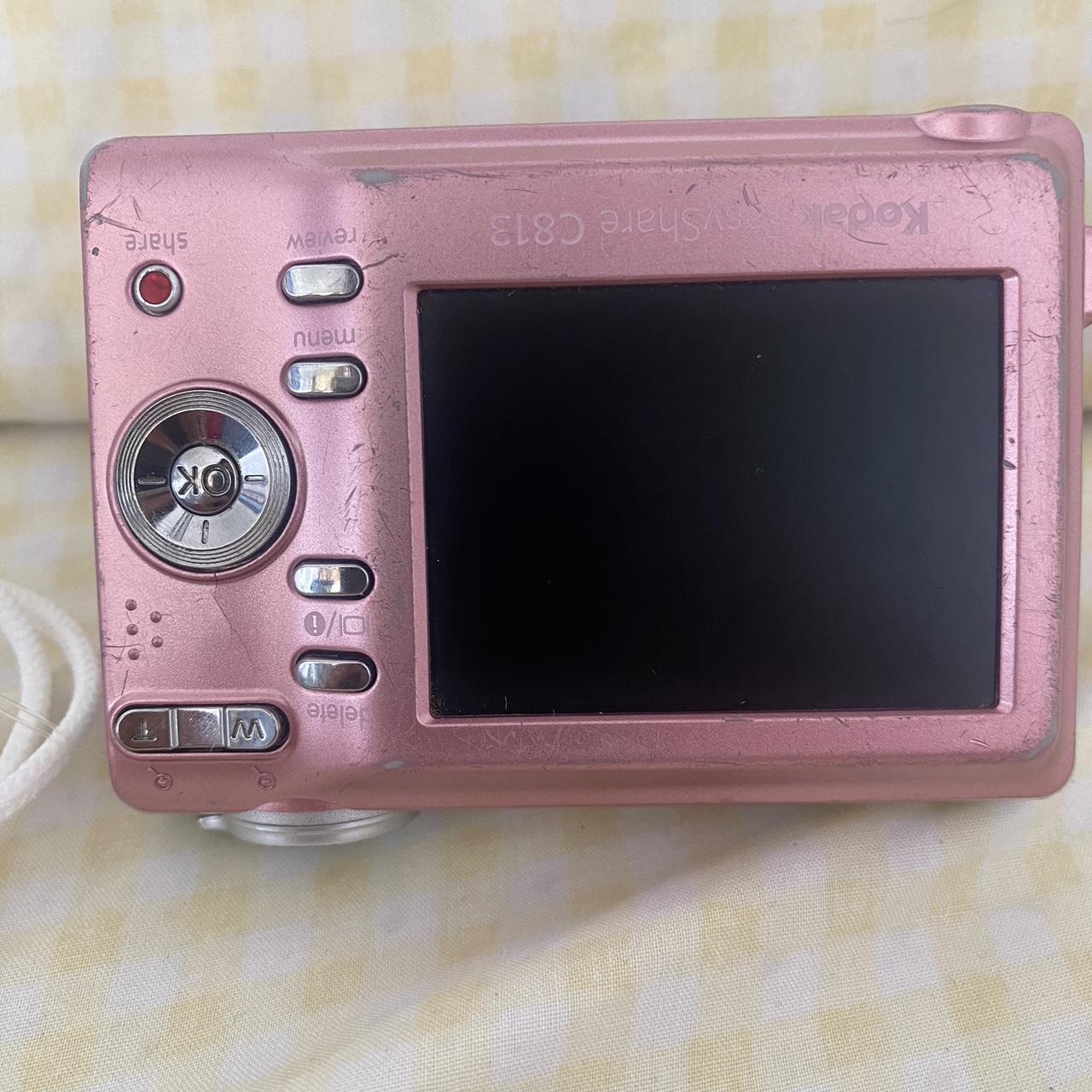 vintage pink kodak easy share C813, pink digital... | Depop