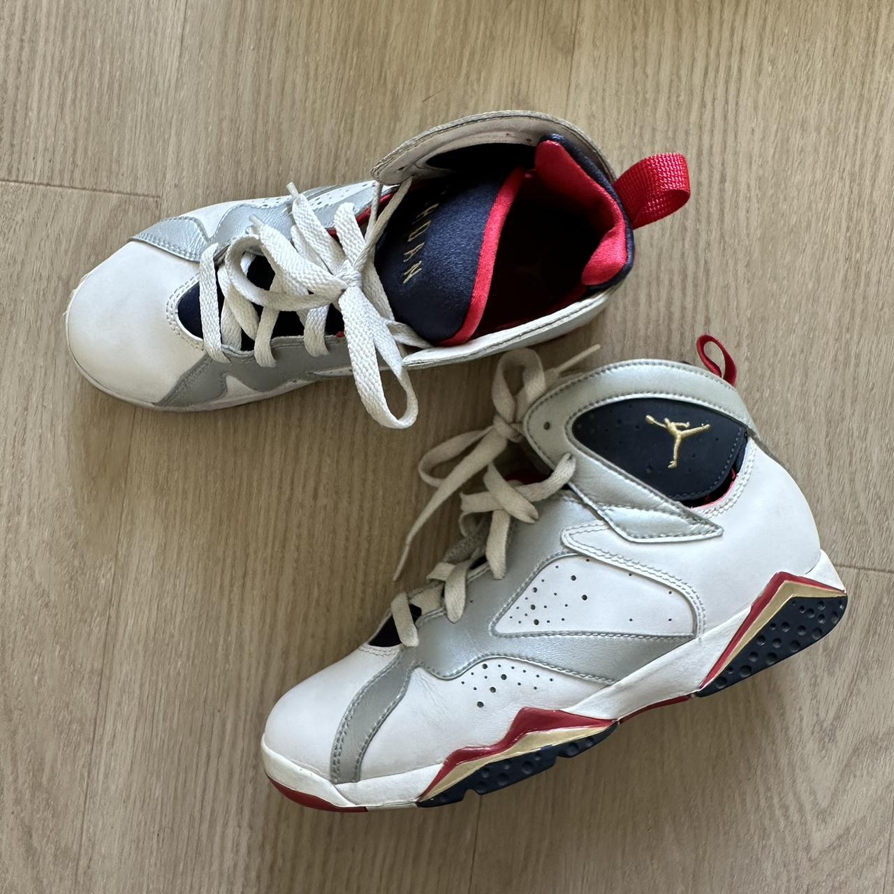 Jordan 7 Retro Olympic (2012) with box size... - Depop