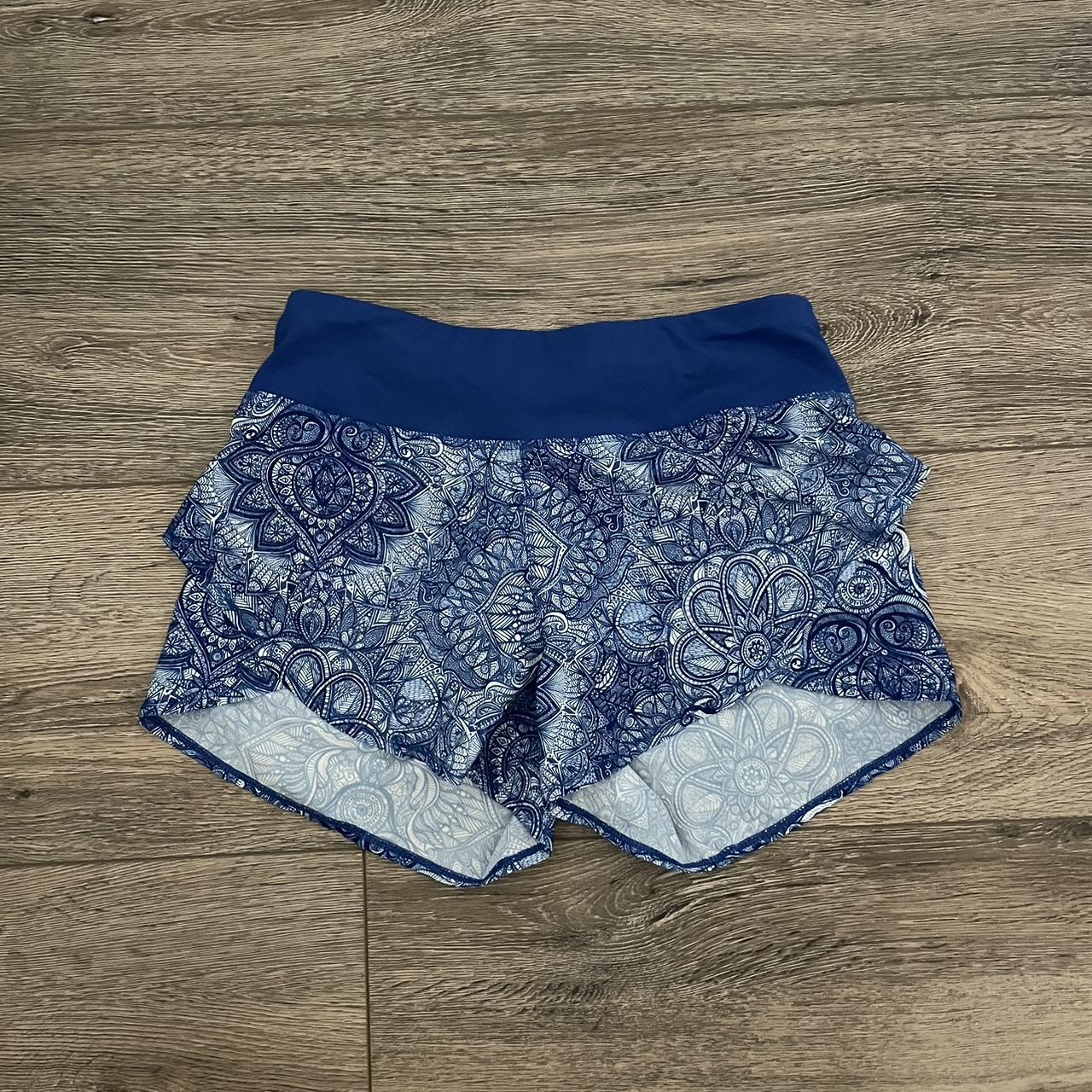 Calia By Carrie Underwood Running Shorts Cutest Blue Depop