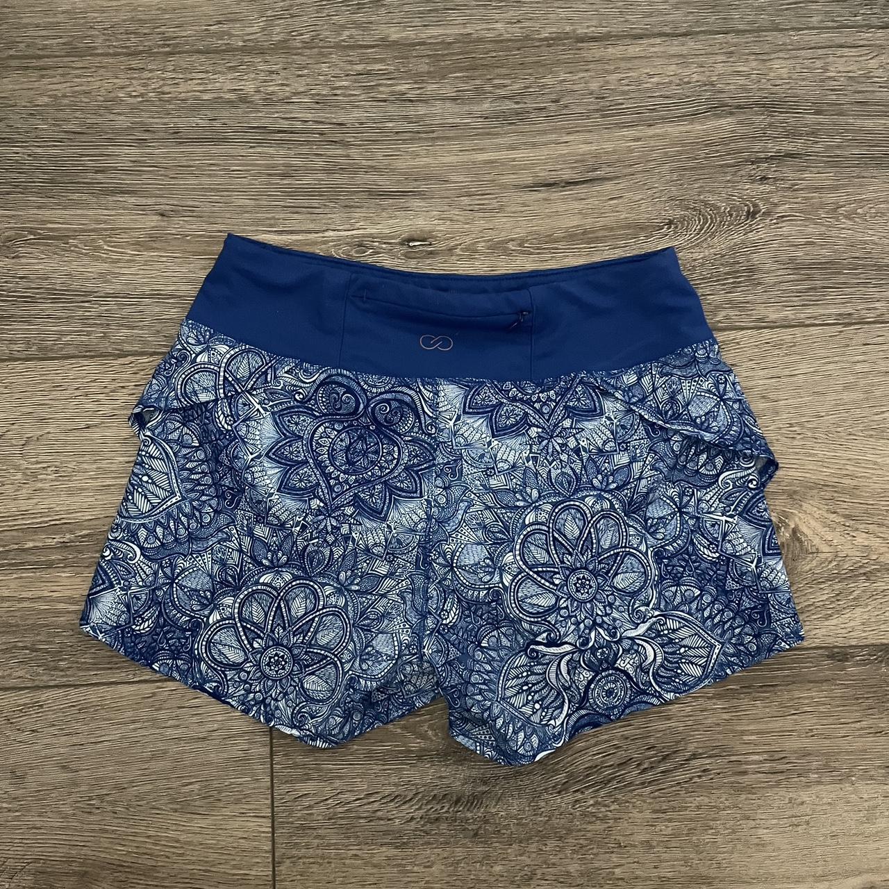 Calia By Carrie Underwood Running Shorts Cutest Blue Depop