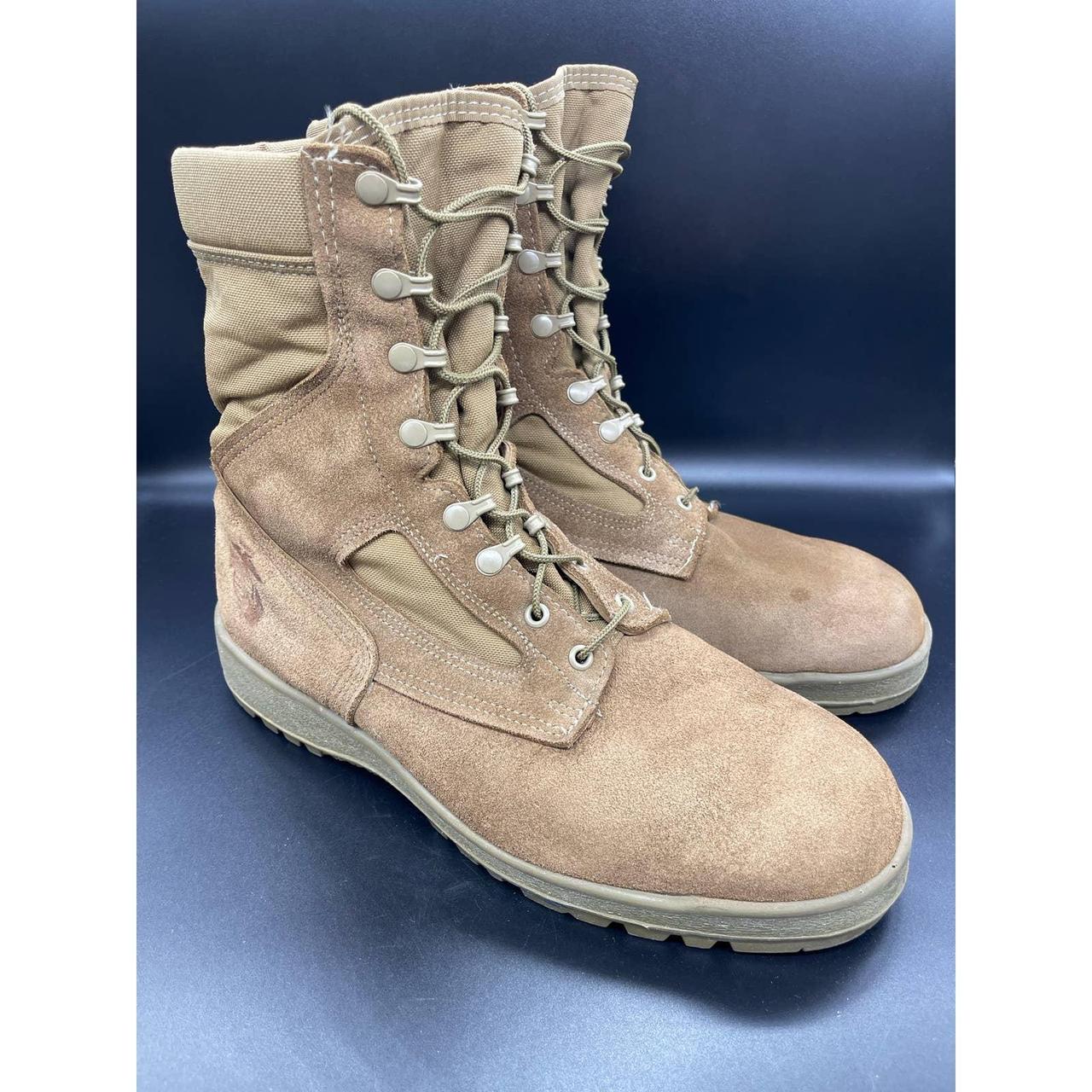 McRae Vibram Military USMC Combat Steel Toe Suede... - Depop