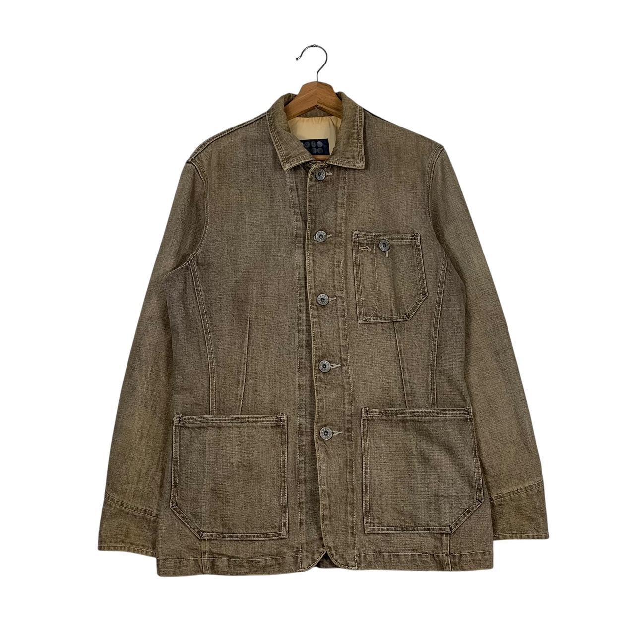Takeo Kikuchi Chore Denim Jacket MEASUREMENT -... - Depop