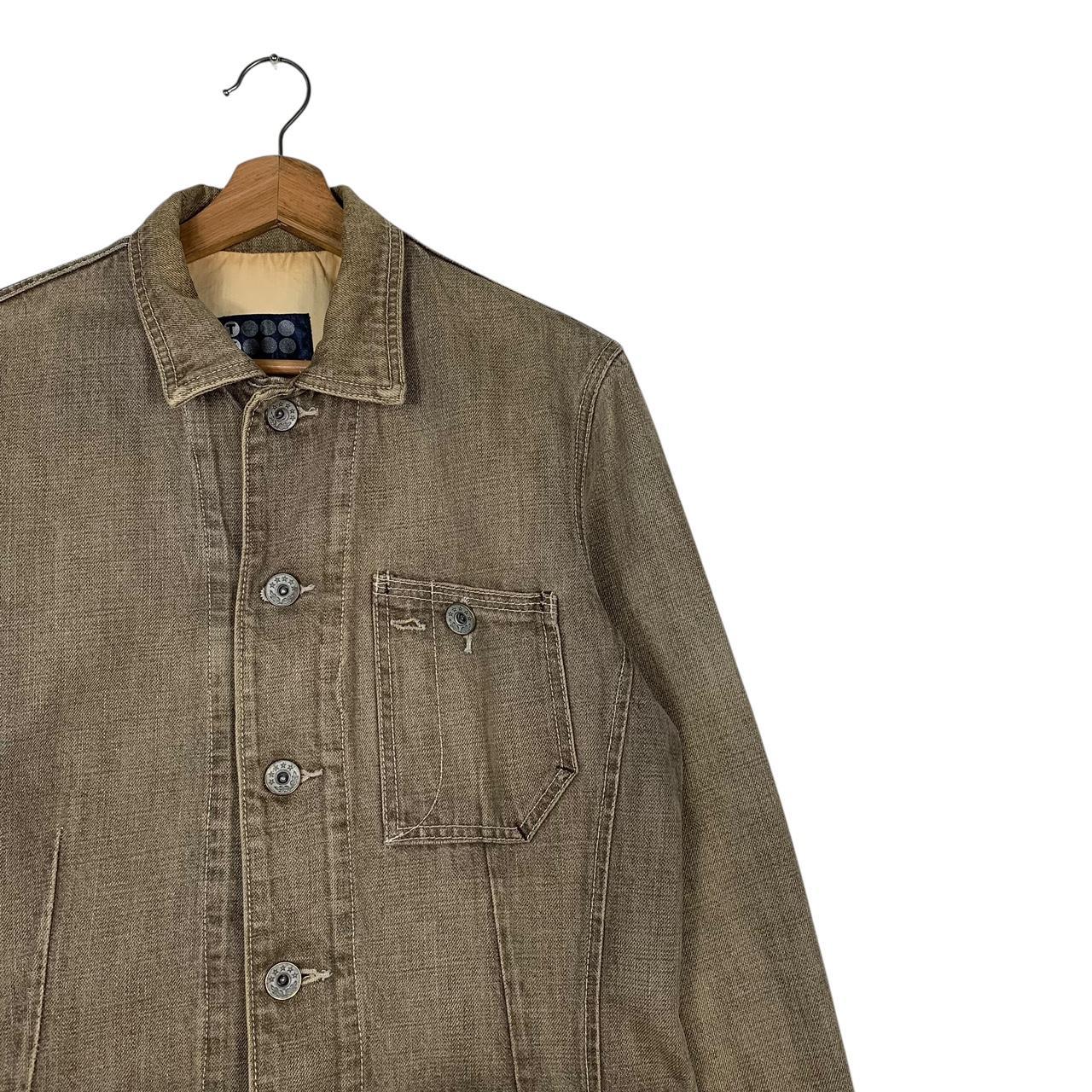 Takeo Kikuchi Chore Denim Jacket MEASUREMENT -... - Depop