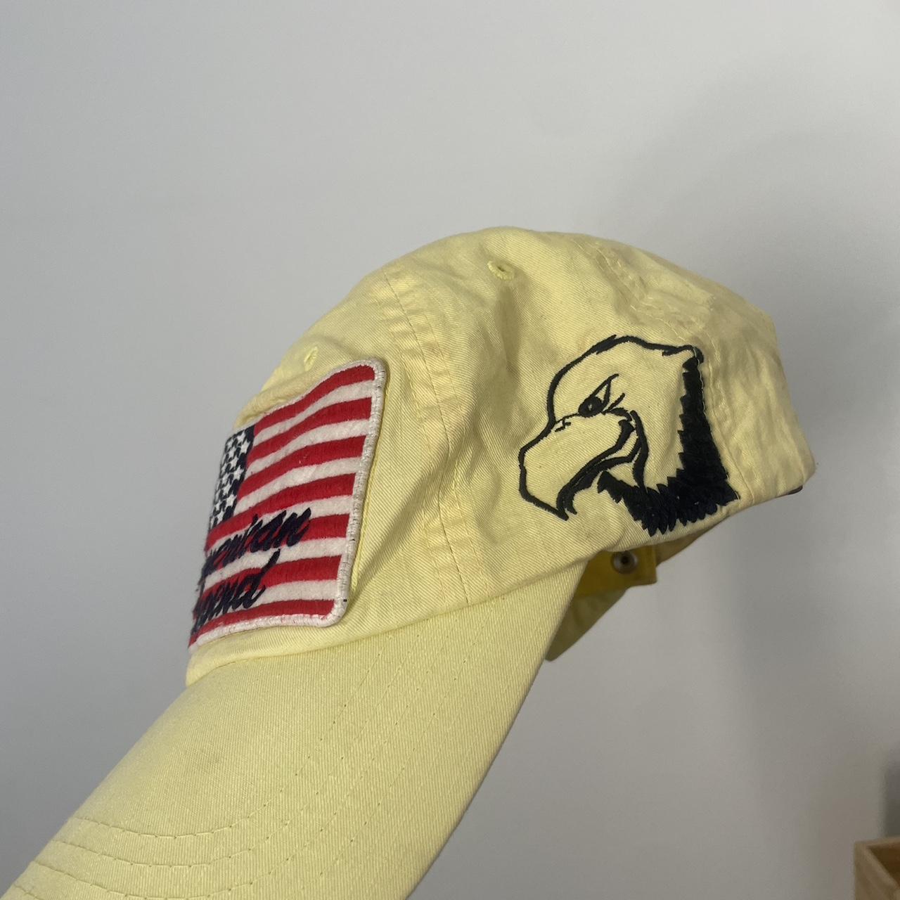 yellow vintage ‘american legend’ cap cute for... - Depop