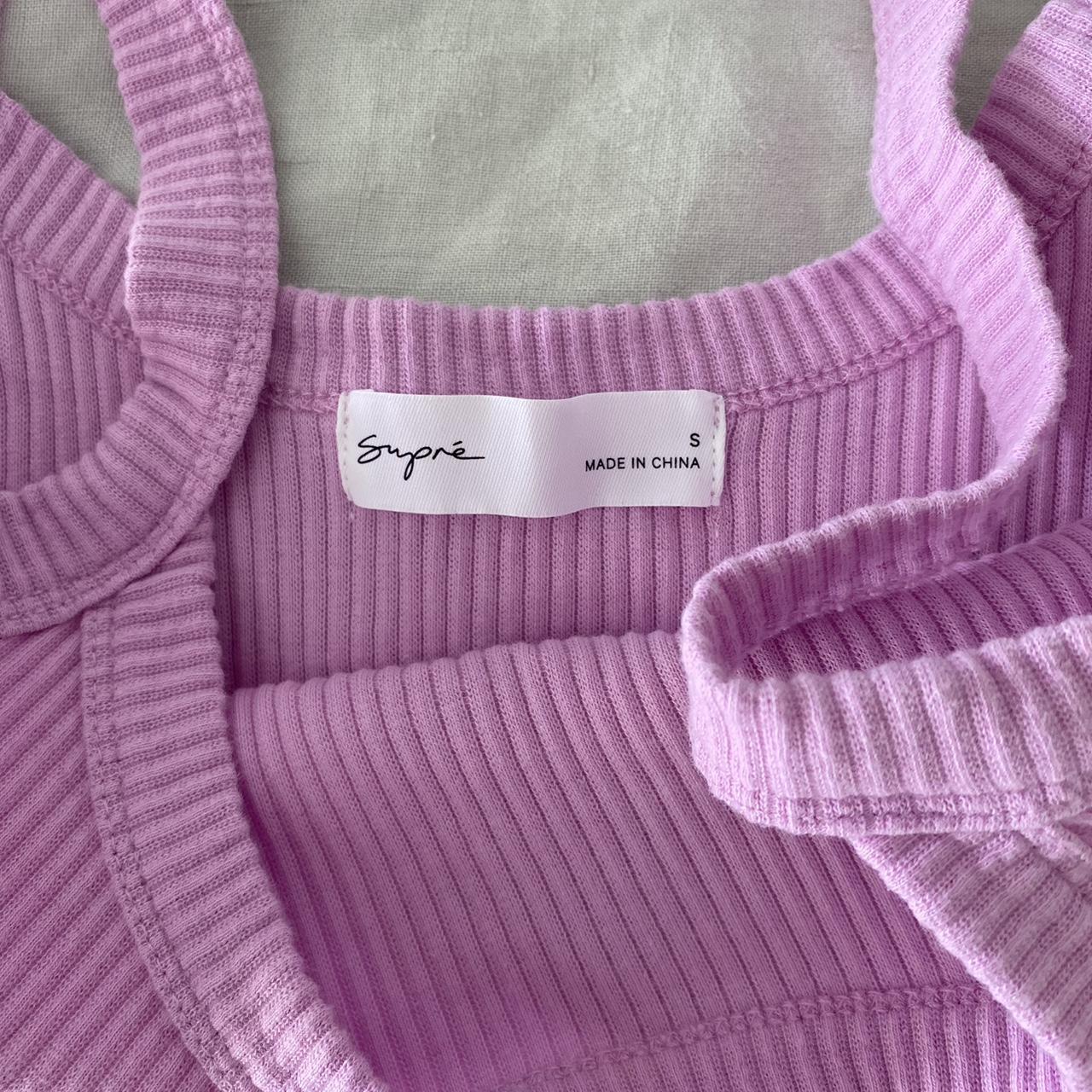 PINK SUPRE RIRI TANK barely worn, perfect... - Depop