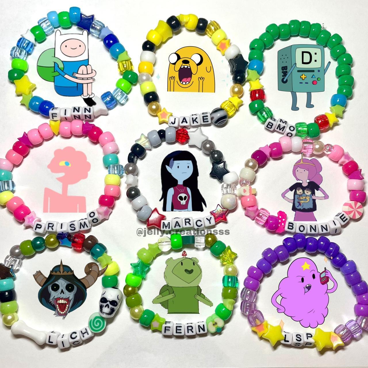 Adventure Time Kandi Bracelets DM TO PURCHASE (as... - Depop