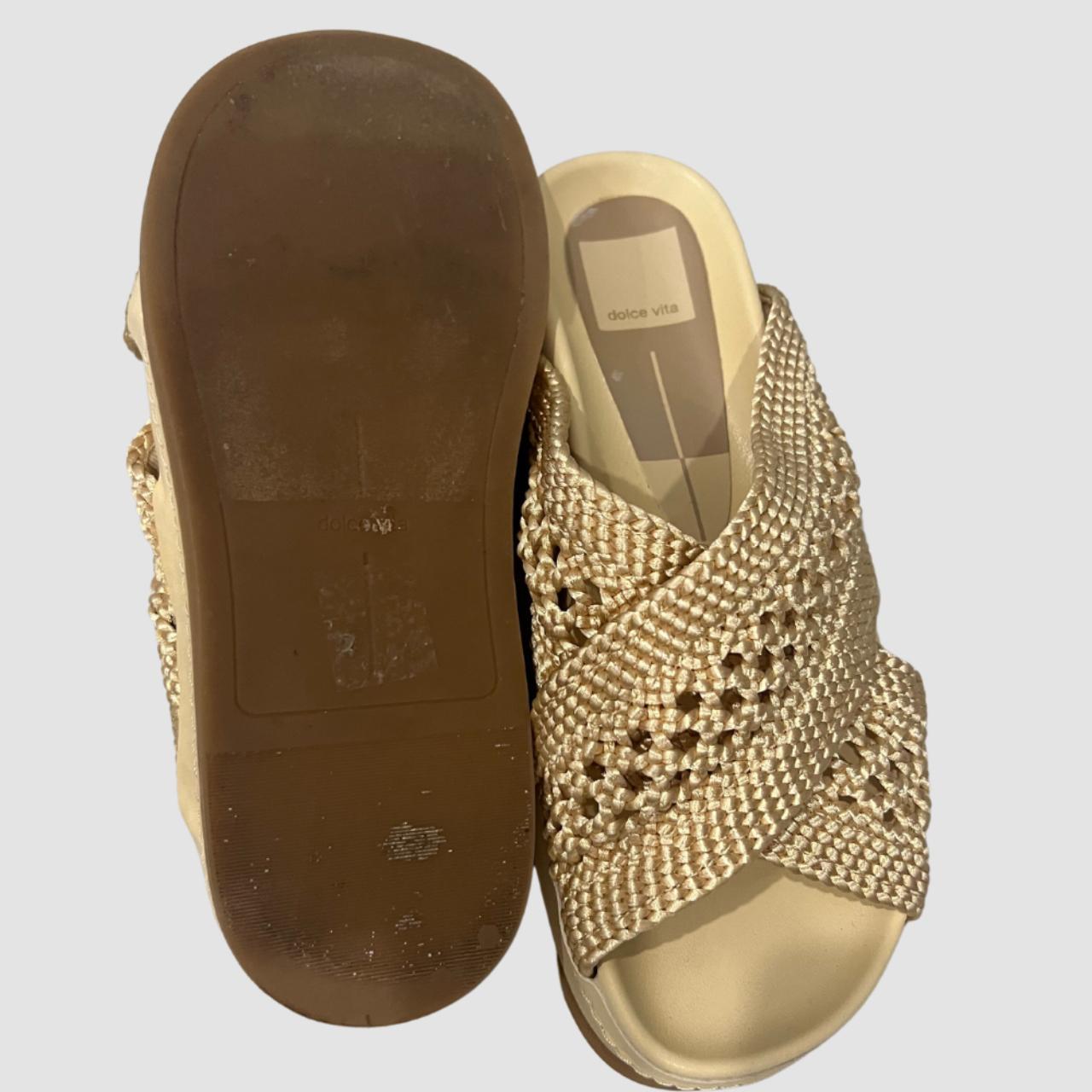 Dolce Vita Woven Platform Sandals. Size US women... - Depop