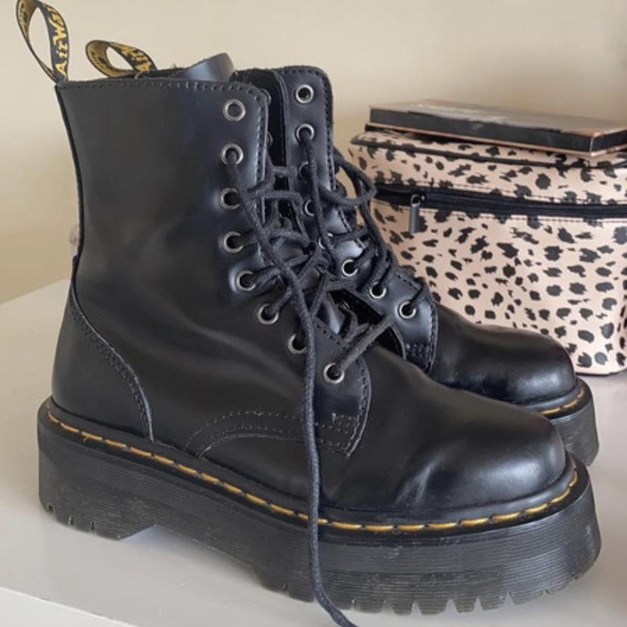 Doc Martin platform boots Bought for £200 Only been... - Depop