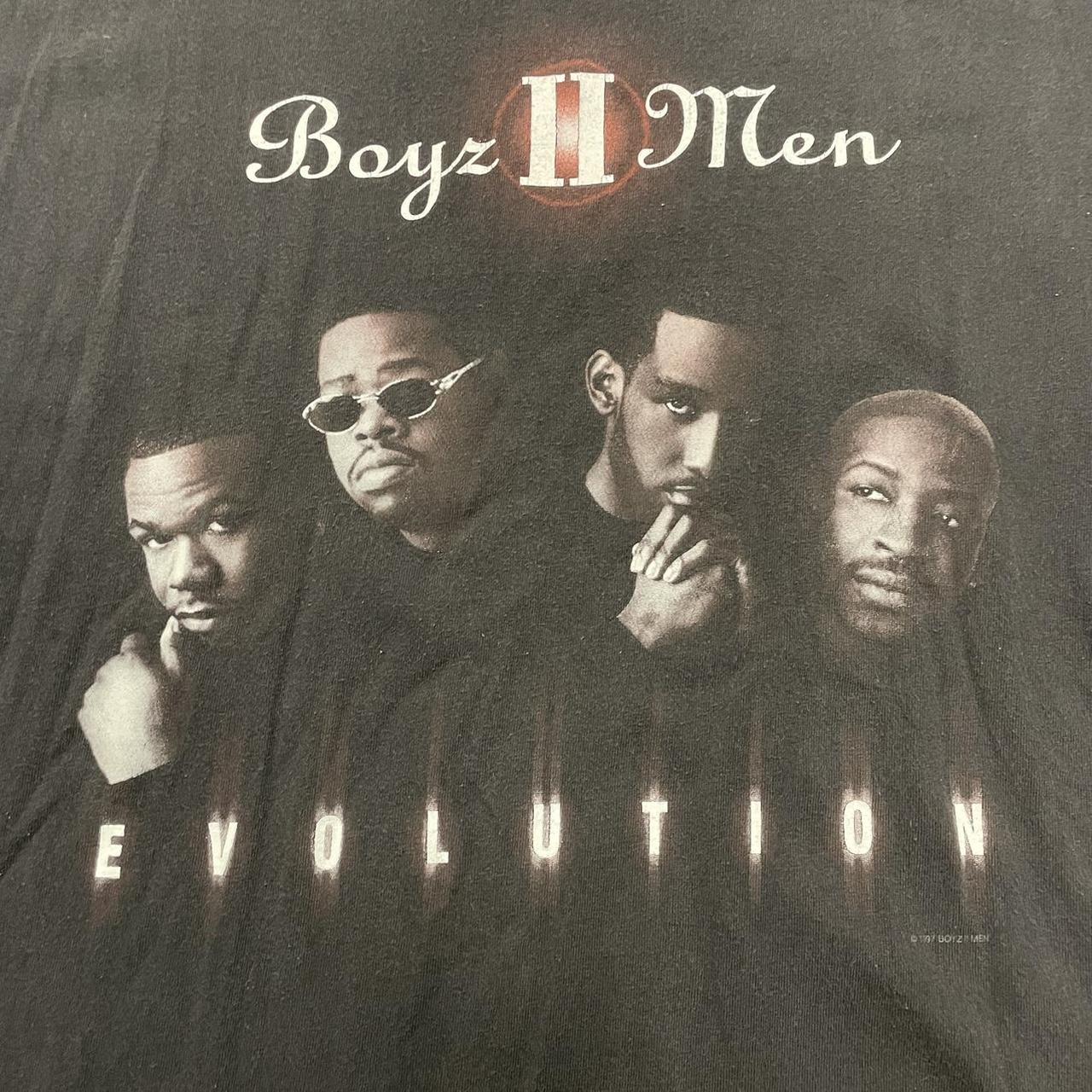 Vintage 90s Shirt Mens Large Boyz II Men Evolution... - Depop