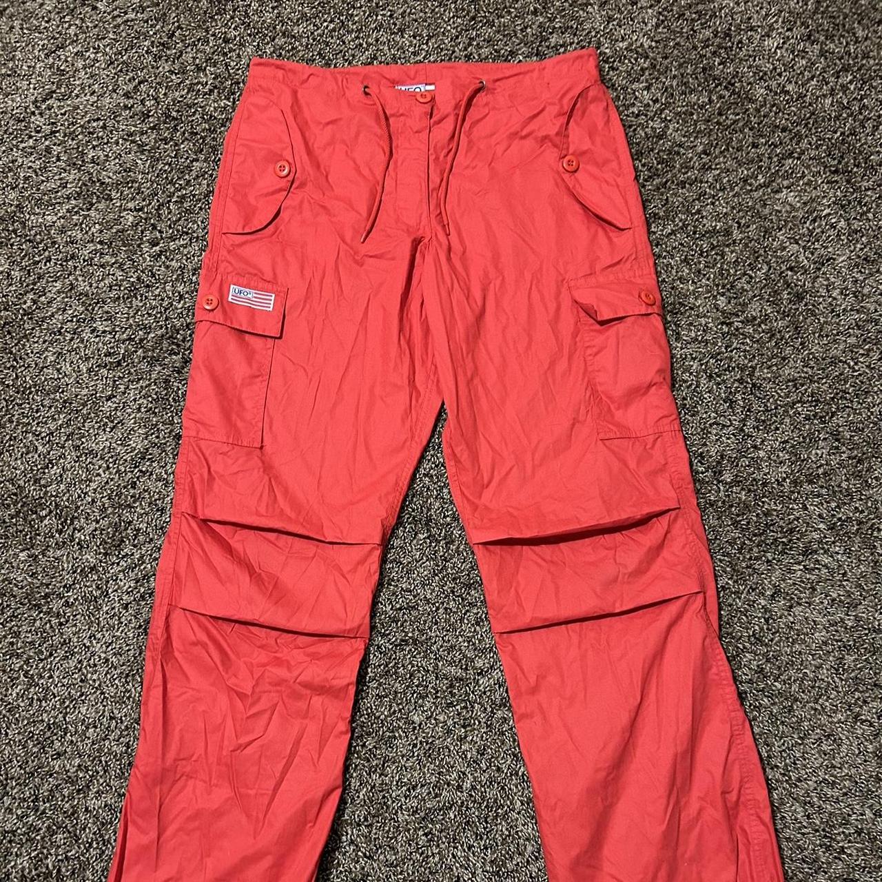 Vintage UFO Parachute Pants Size M (unisex)... - Depop