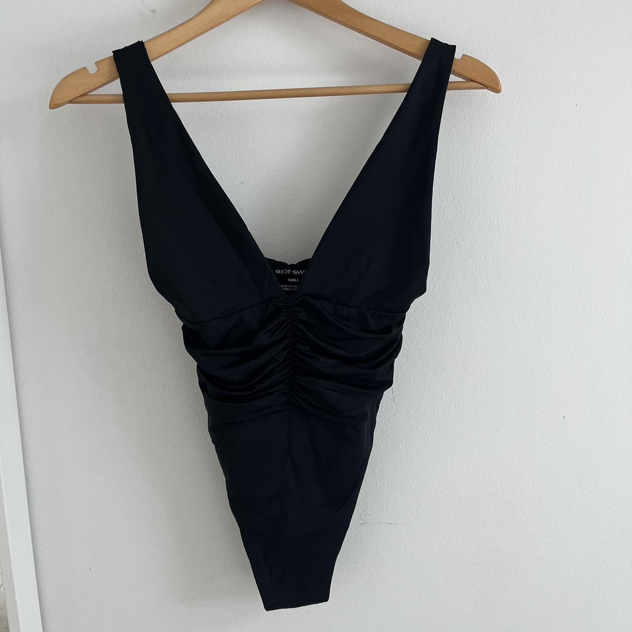 Riot Swim Echo One-Piece Medium Coverage in Black.... - Depop