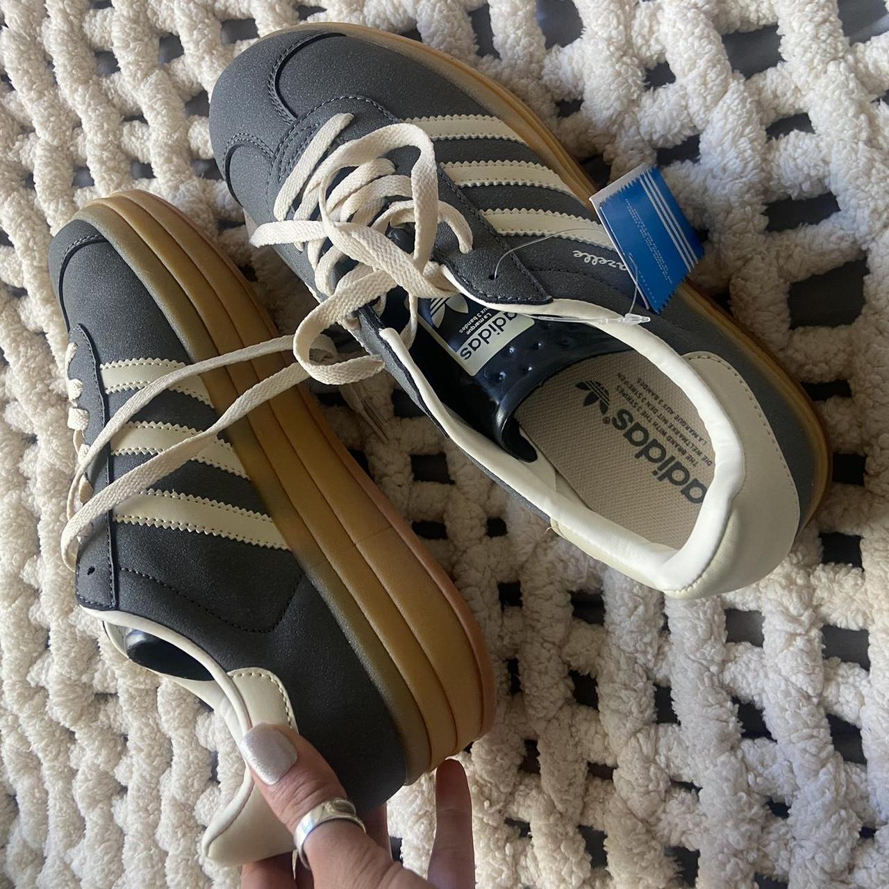 Adidas Platform sambas grey size 8.5 men- 10 women | Depop