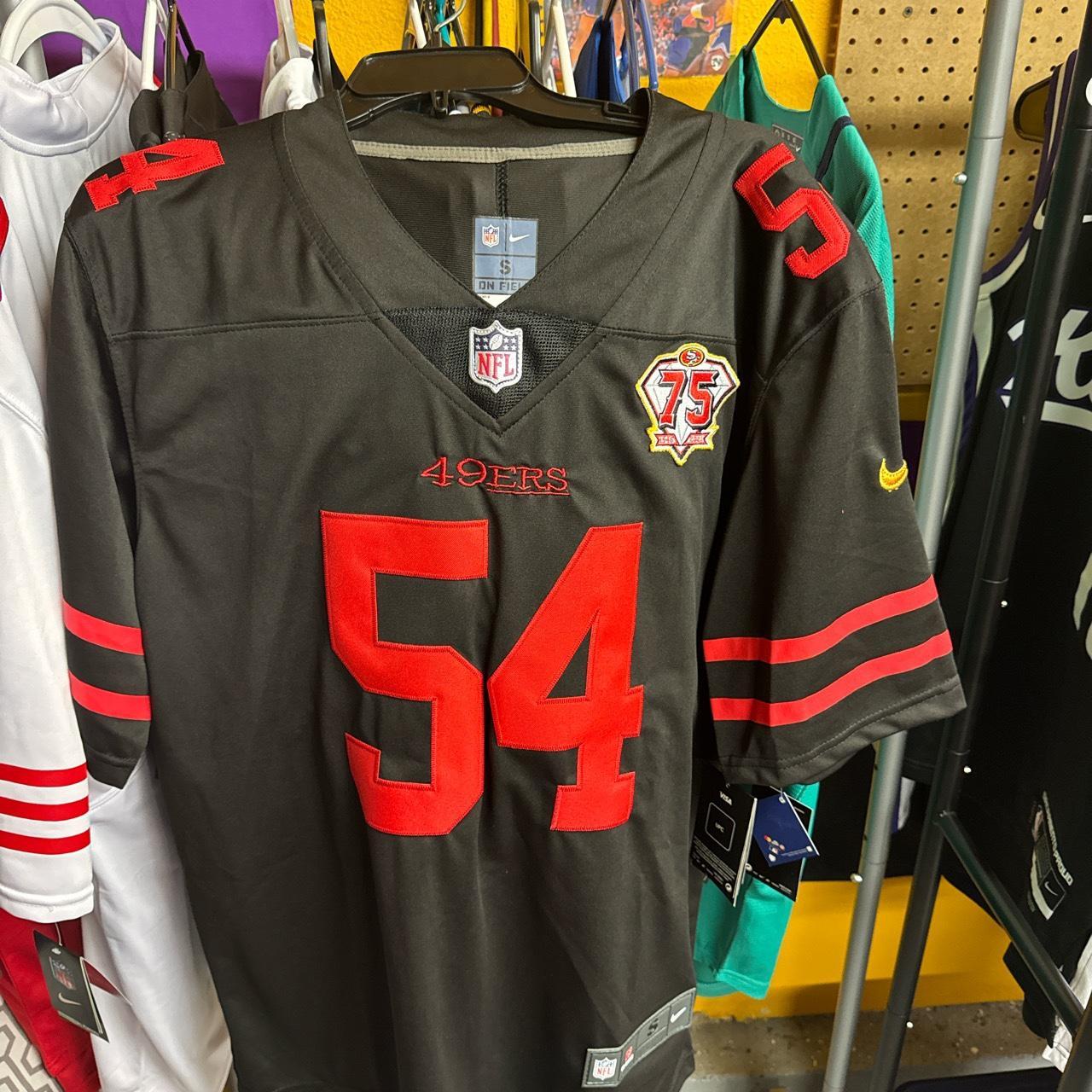 San Francisco 49ers Black Alternate Fred Warner... - Depop