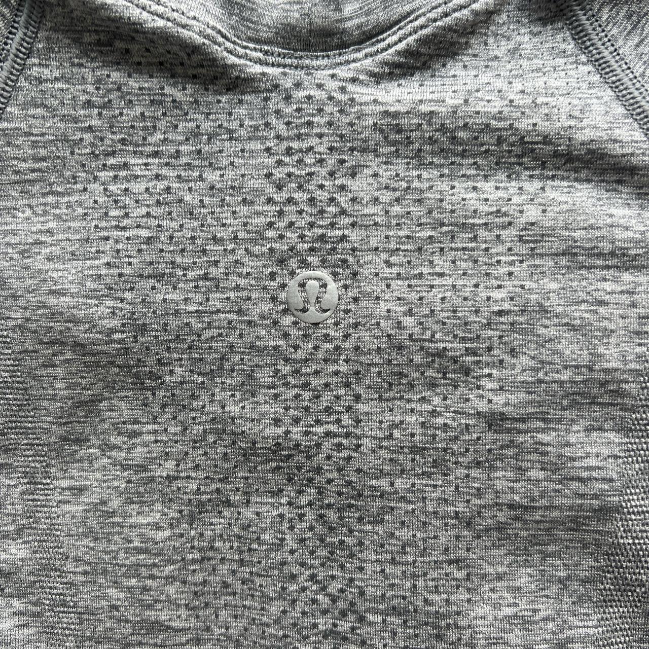 Lululemon grey swiftly tech 2.0 Race length -size 4 - Depop