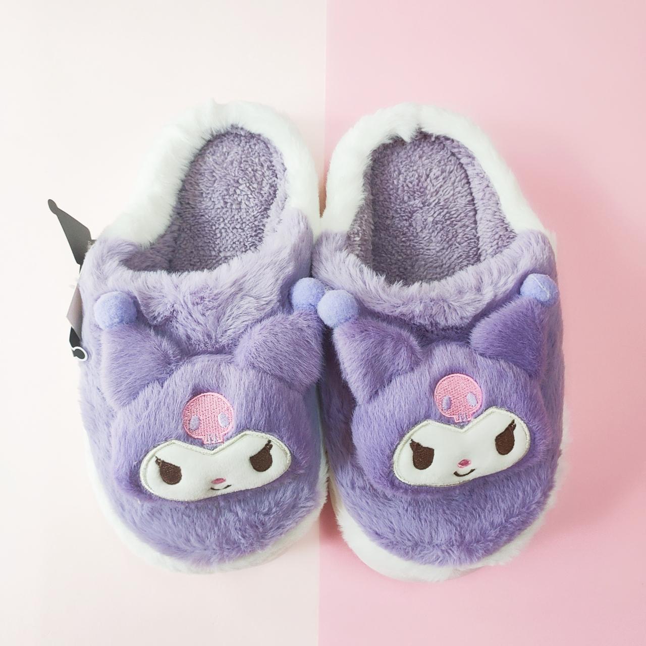 Women's Purple Slippers | Depop