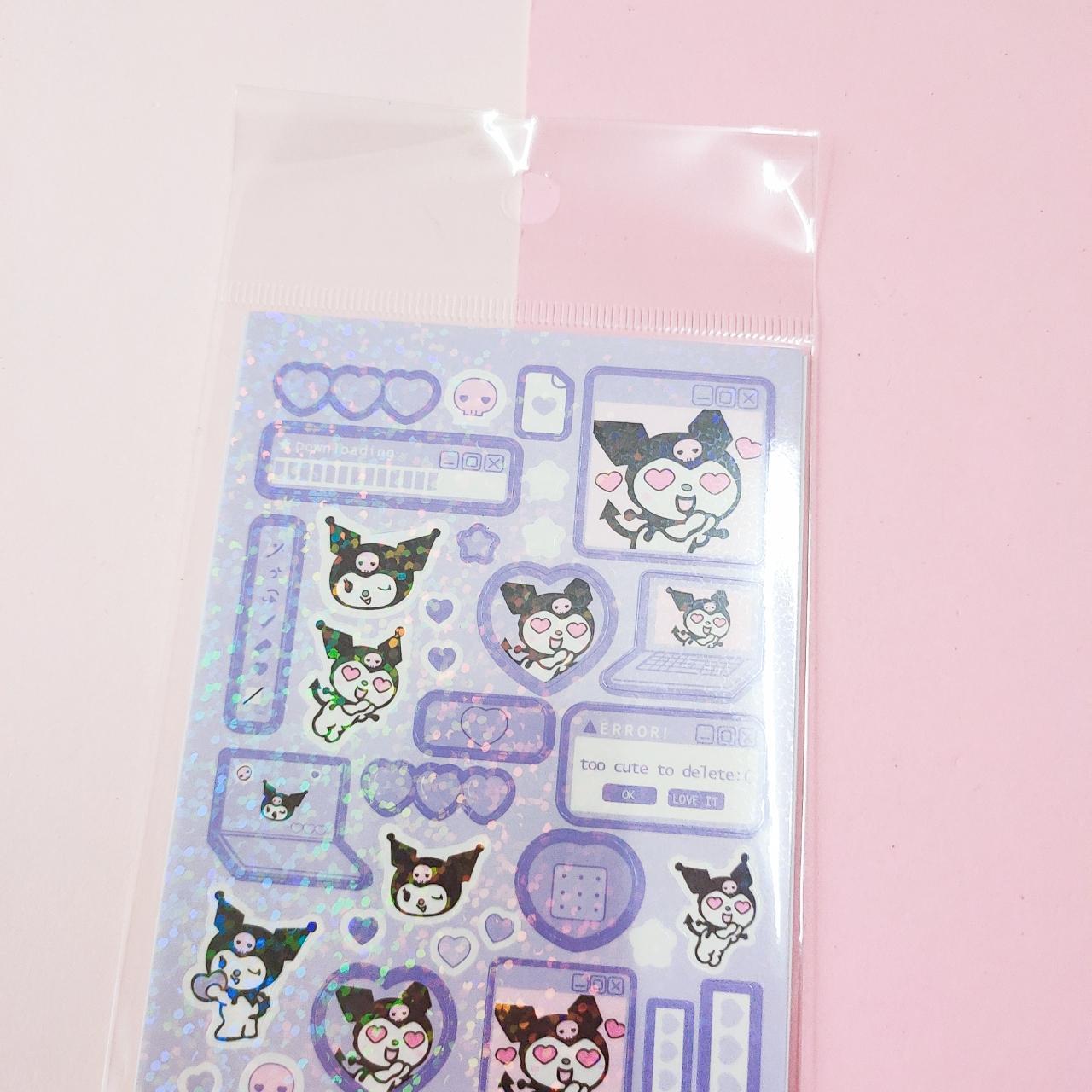 cute kuromi Sticker Please review all photos before... - Depop