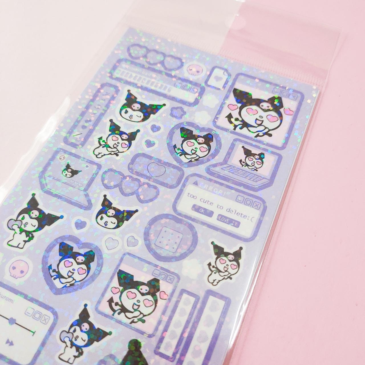 cute kuromi Sticker Please review all photos before... - Depop